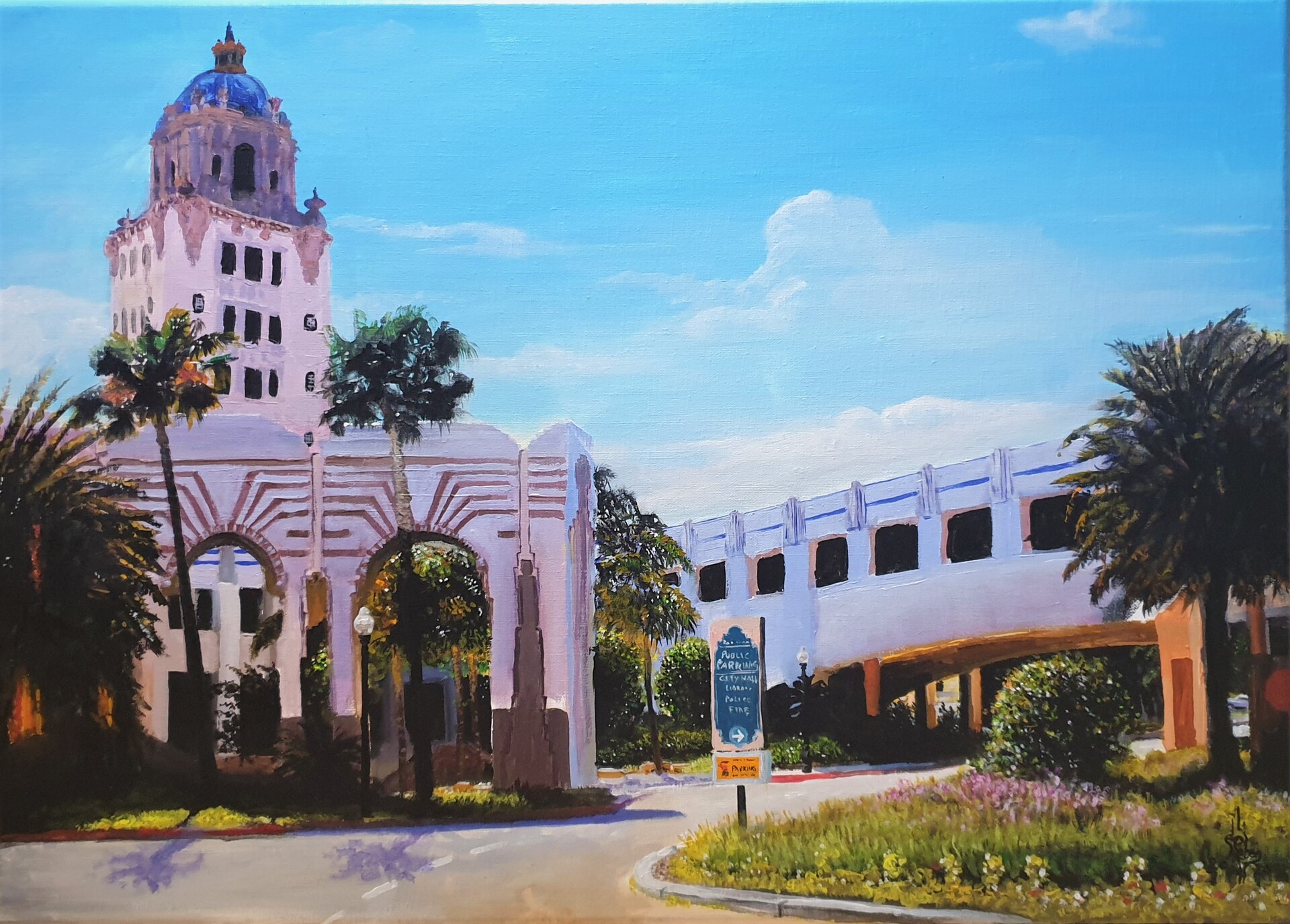 ArtStation - Townhall of Beverly Hills