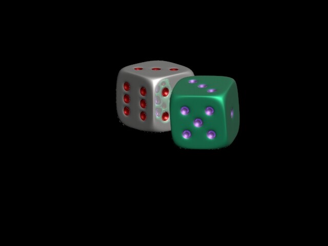 ArtStation - 3-D Dice