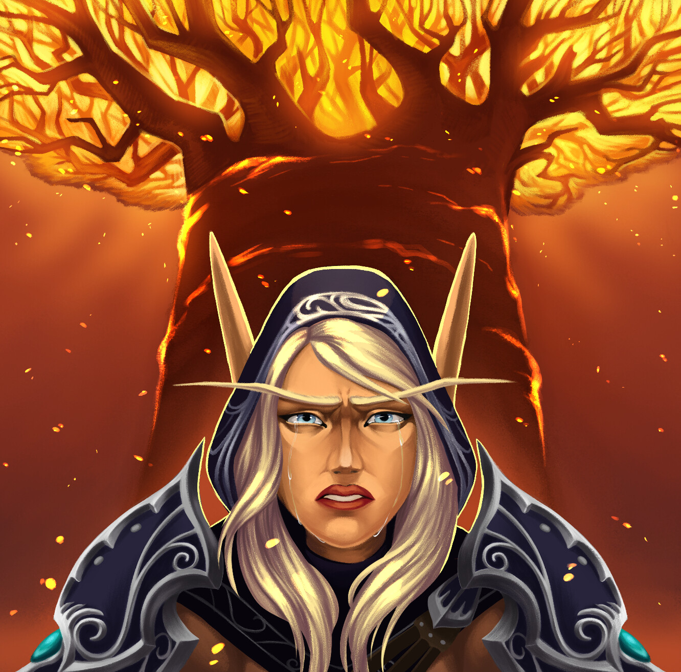 Artstation Sylvanas Windrunner