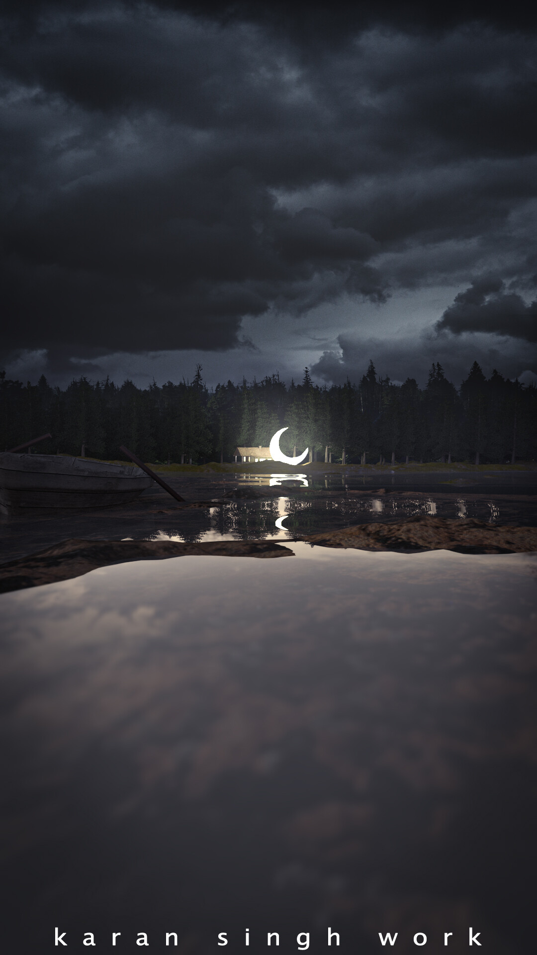 ArtStation - moon light