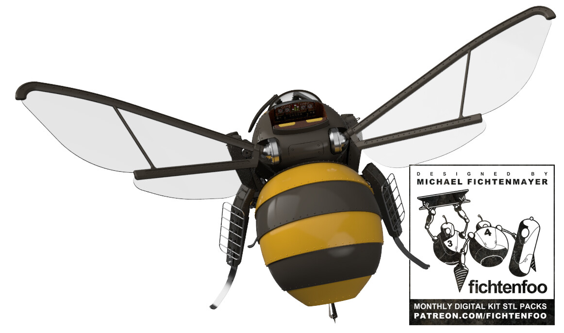 ArtStation - The Bumble’thopter