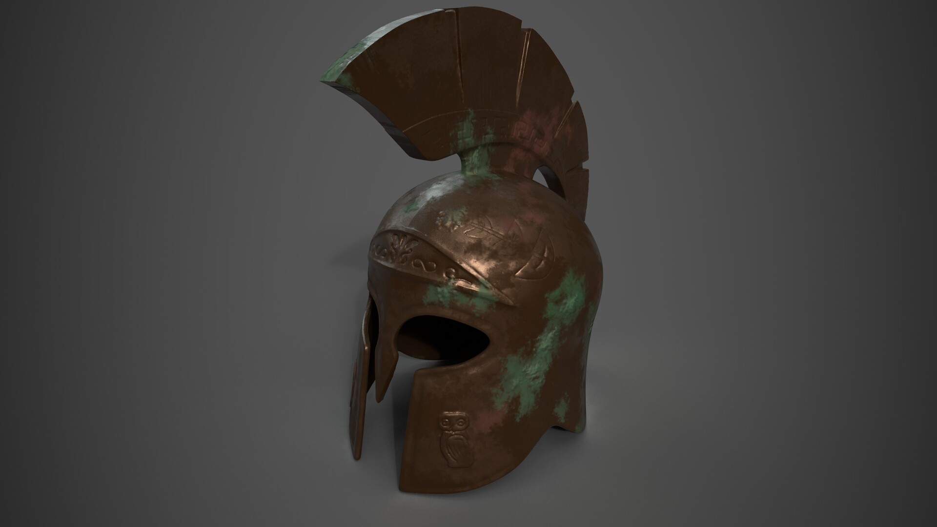 ArtStation - Athena's Helmet