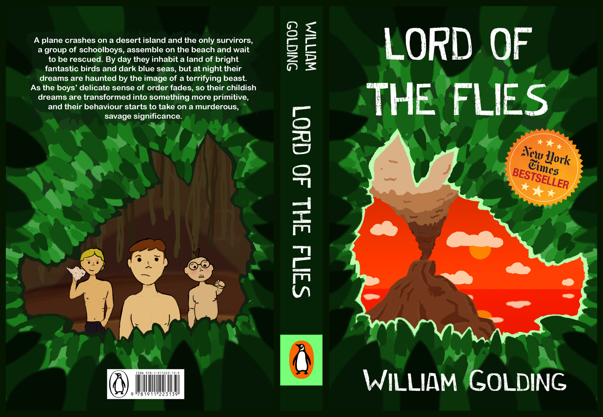 Harry Reeves - Lord of the Flies - Illustration Project