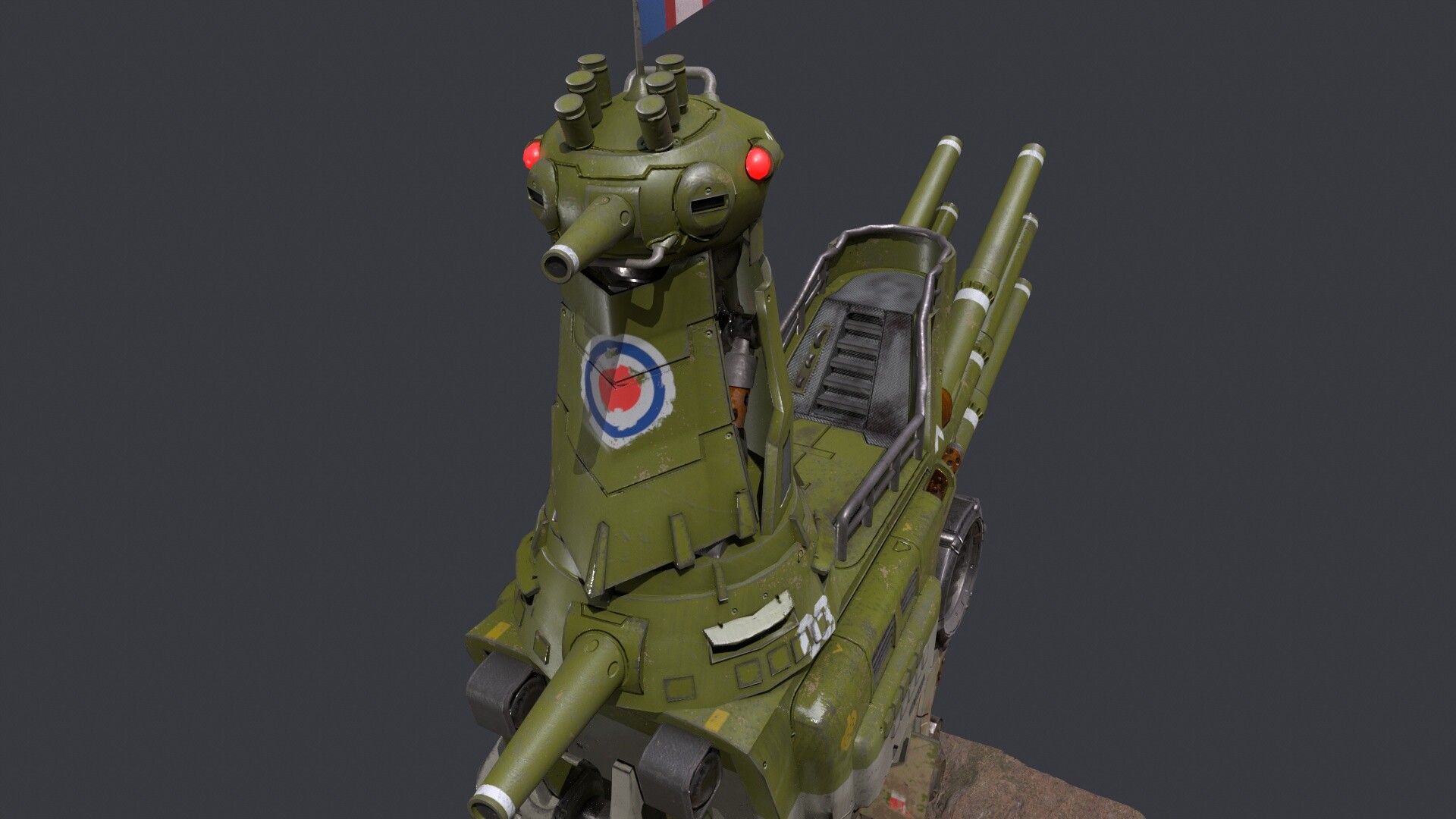 ArtStation - Chicken Mech