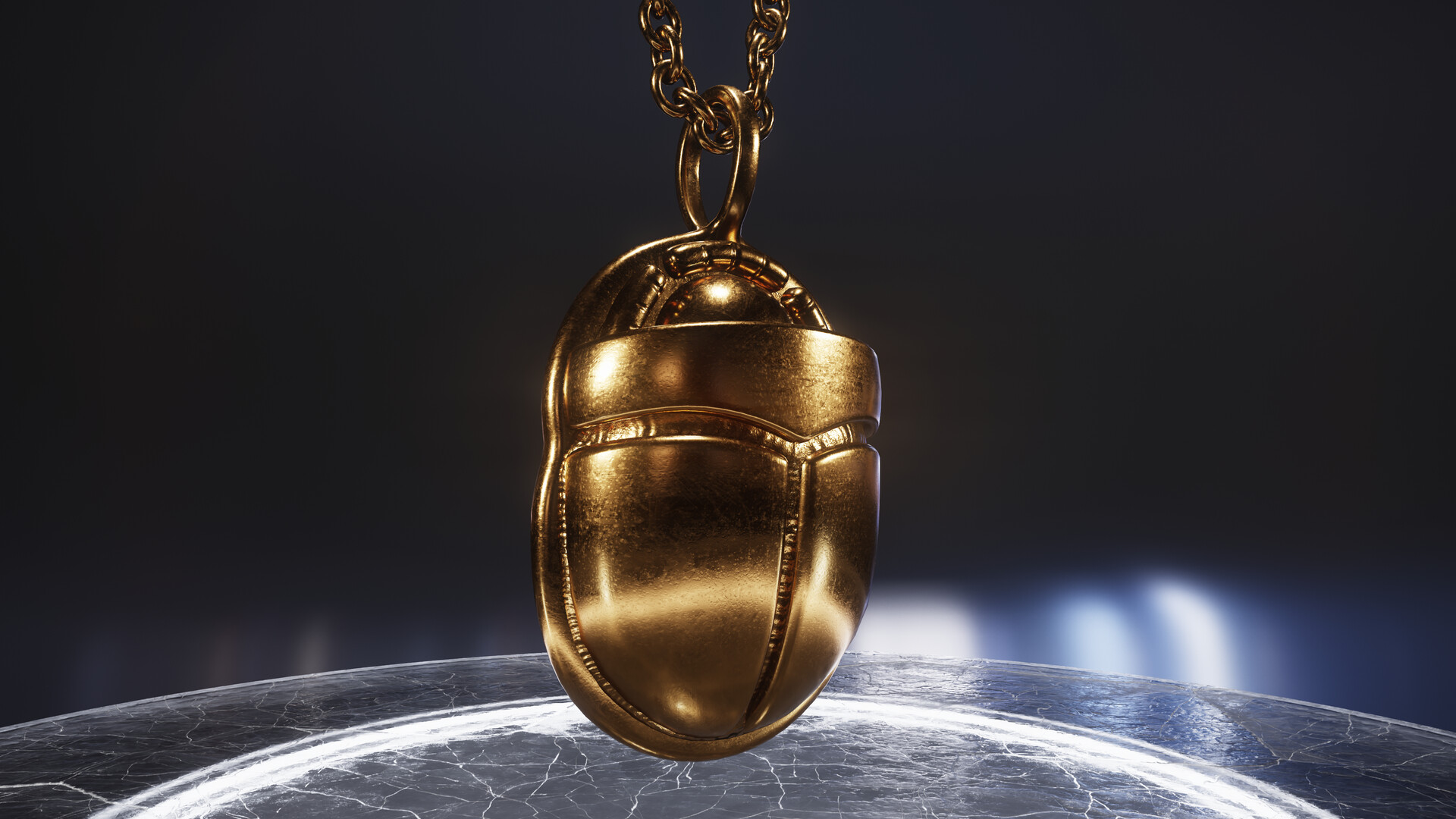 ArtStation - Mini Scarab Pendant