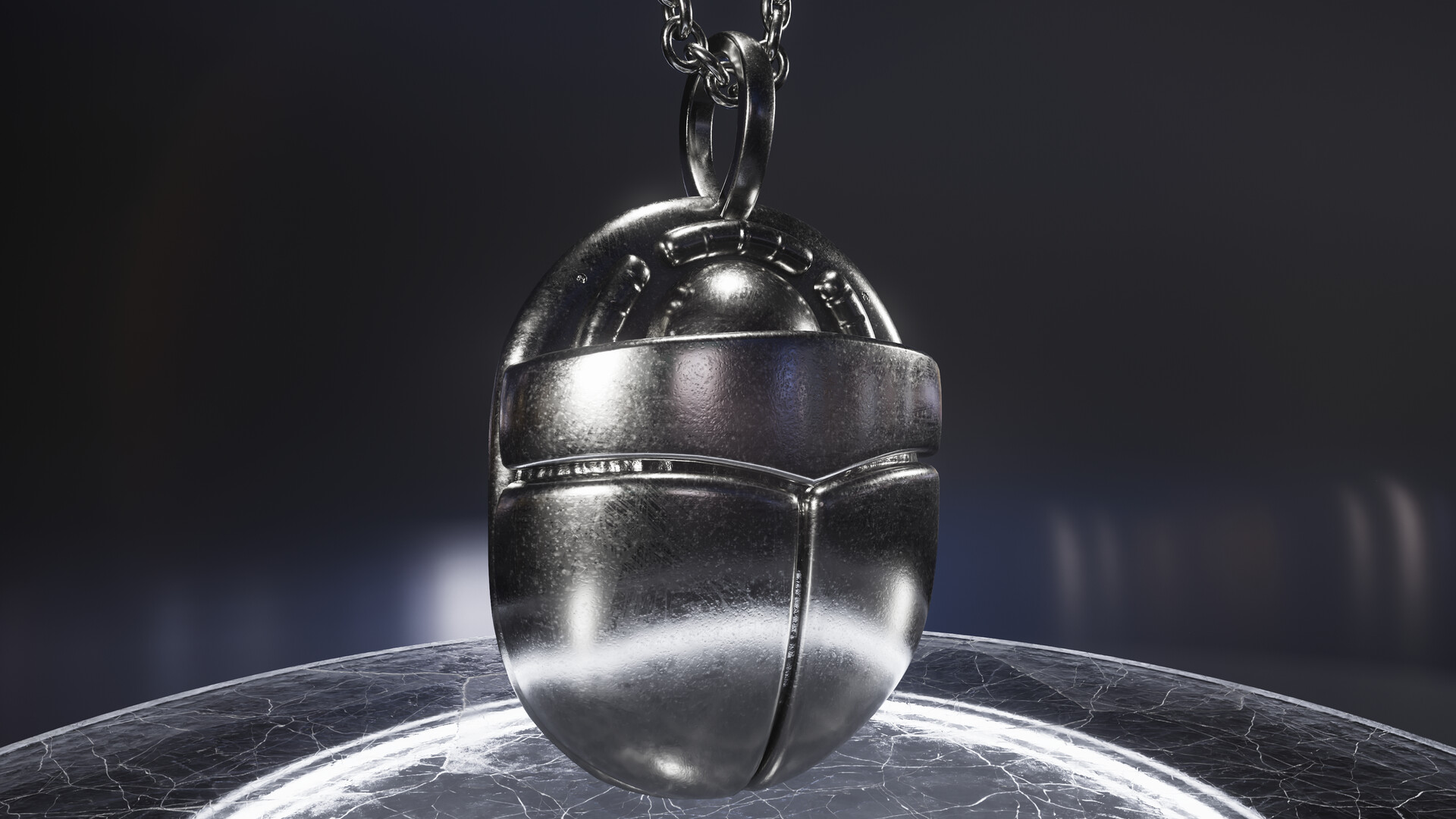 ArtStation - Mini Scarab Pendant