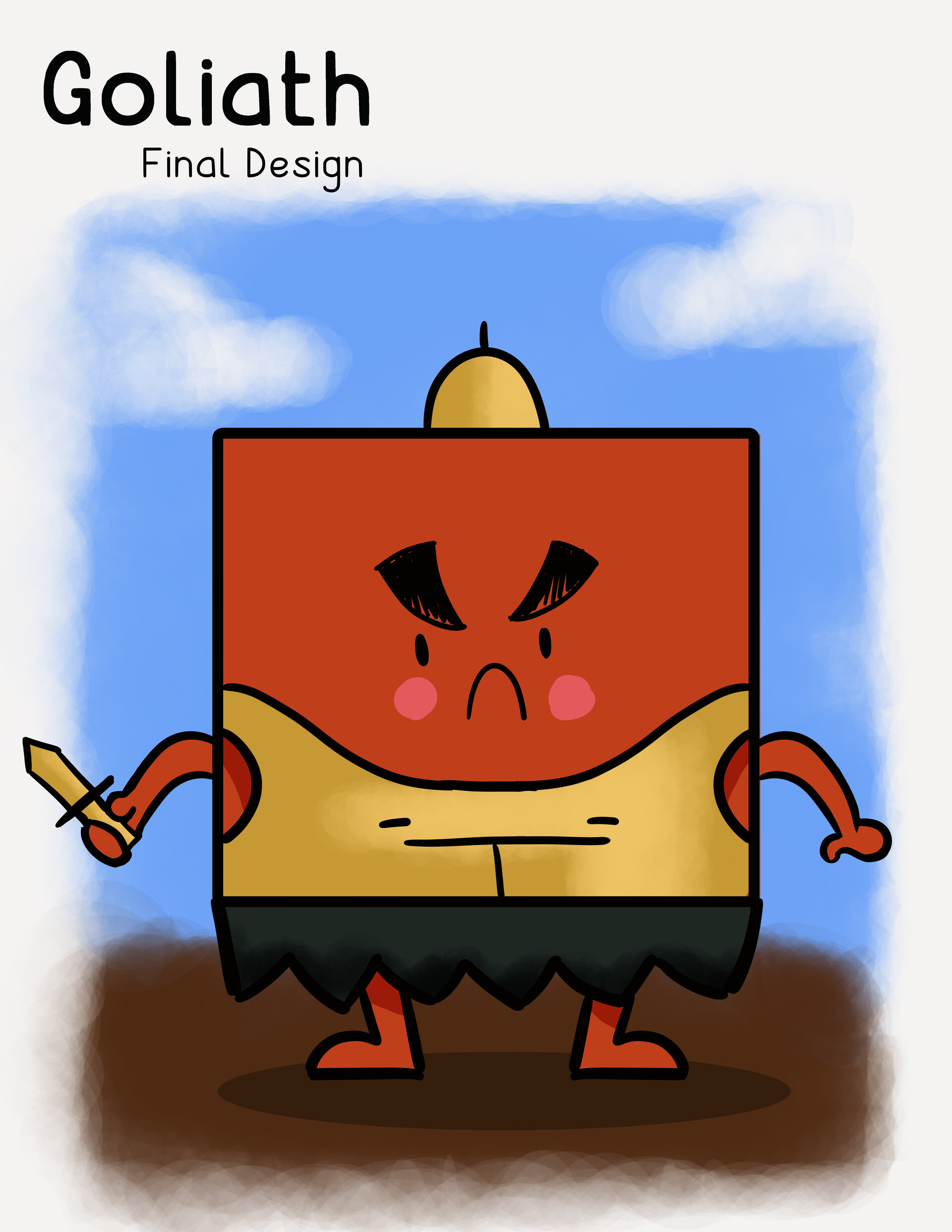 ArtStation - Goliath Character Design