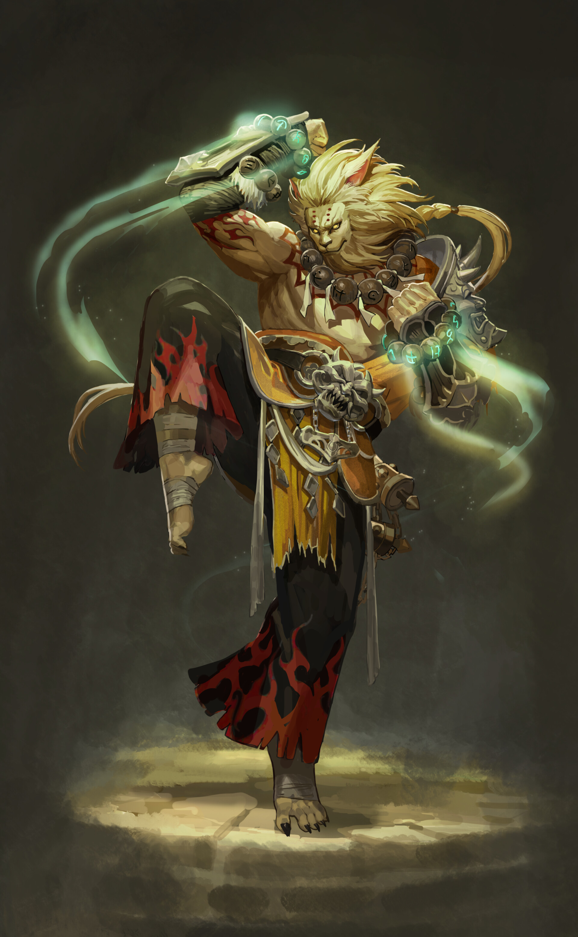 Artstation Monk