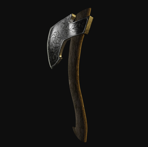 ArtStation - Ancient Slavic Axe