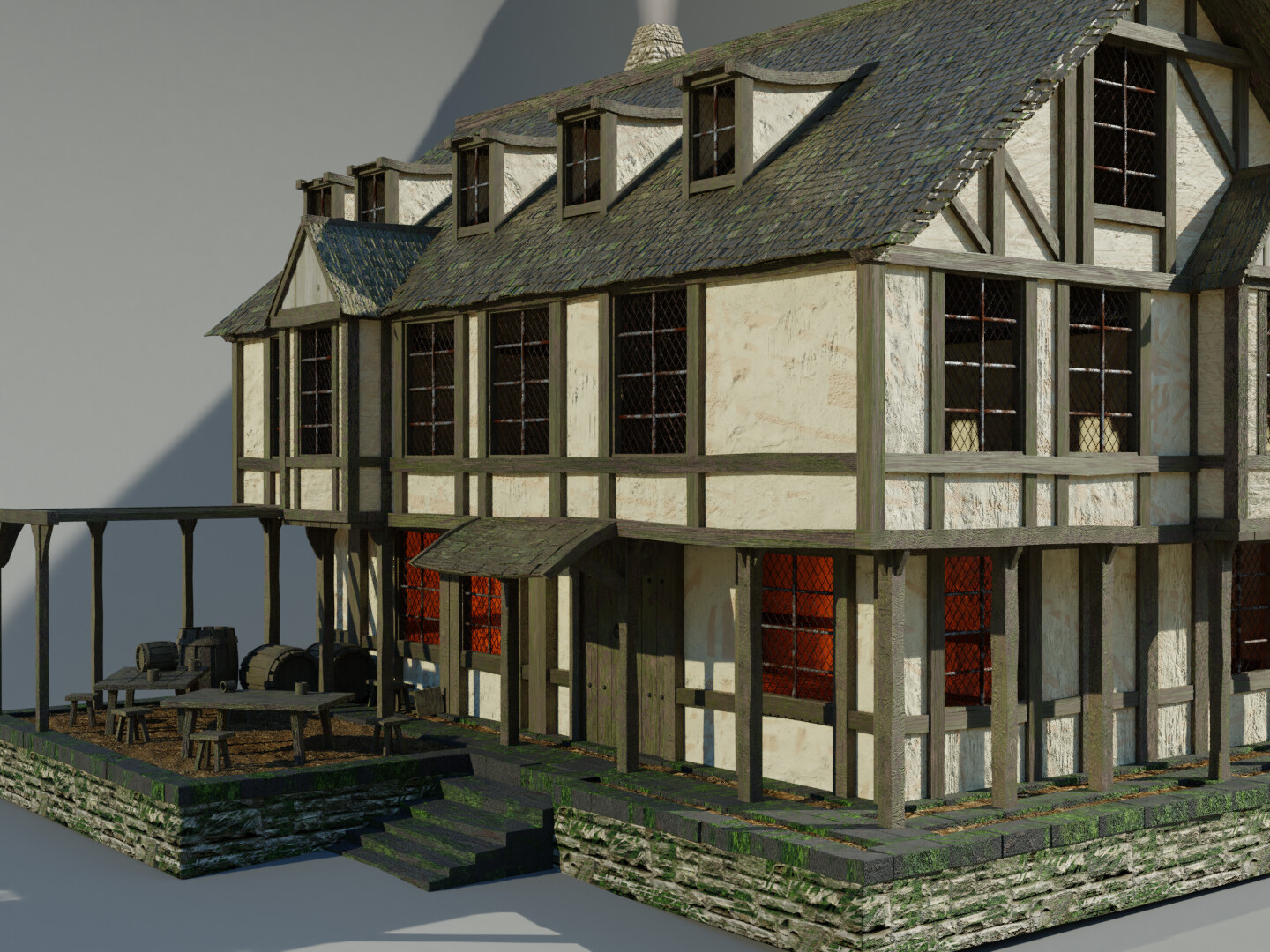 ArtStation - Medieval tavern/house