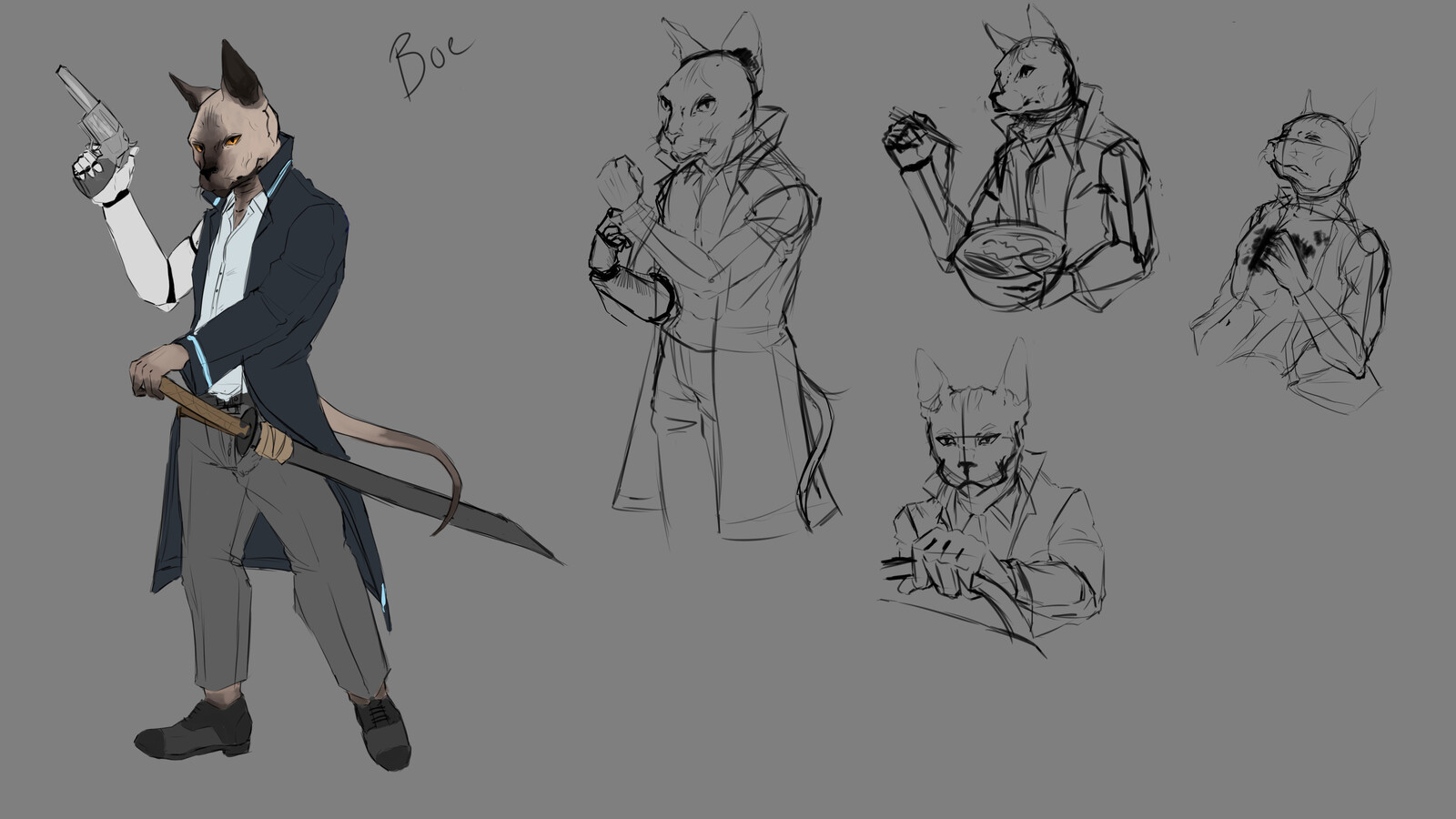 Ryan - Character Design - Boe