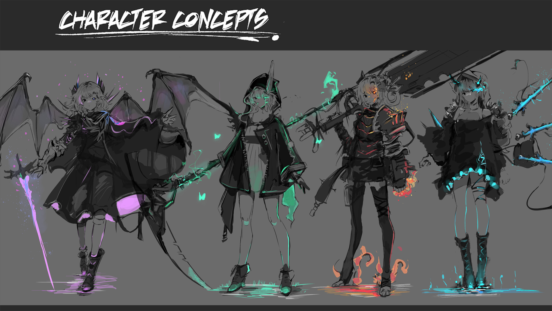 ArtStation - Kill Switch (character designs)