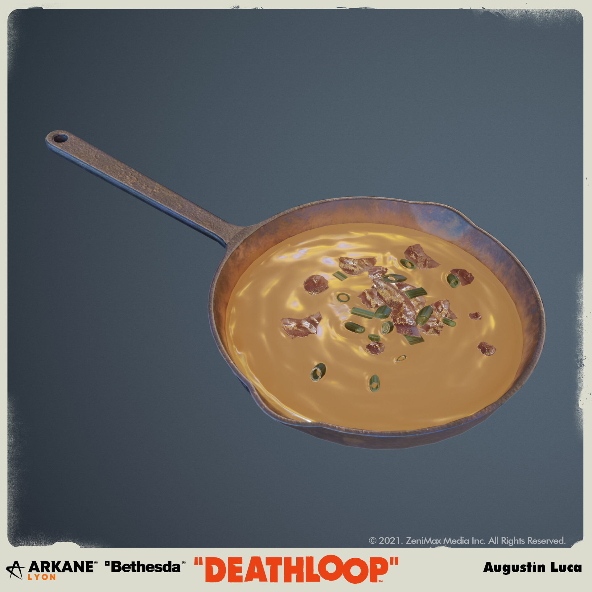 ArtStation - DEATHLOOP - Foods