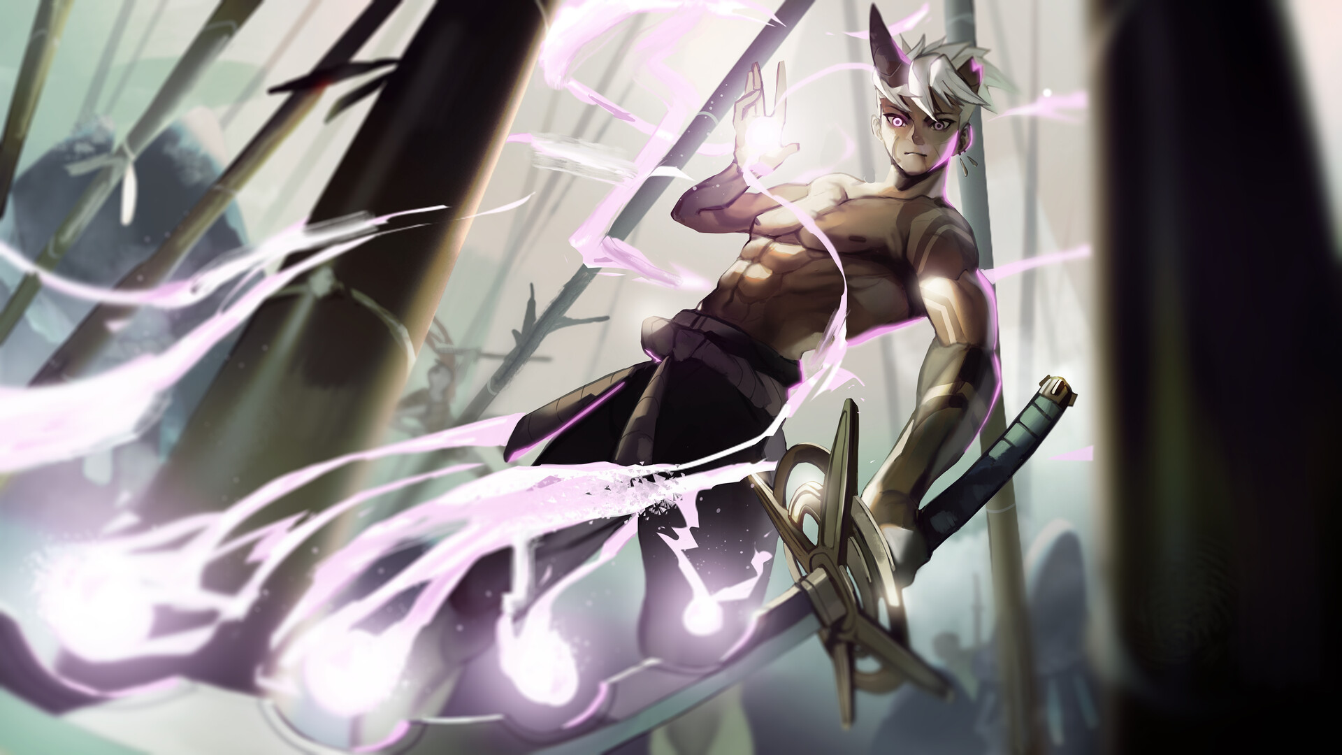 ArtStation - Ryuuei - Original Character Splash Art