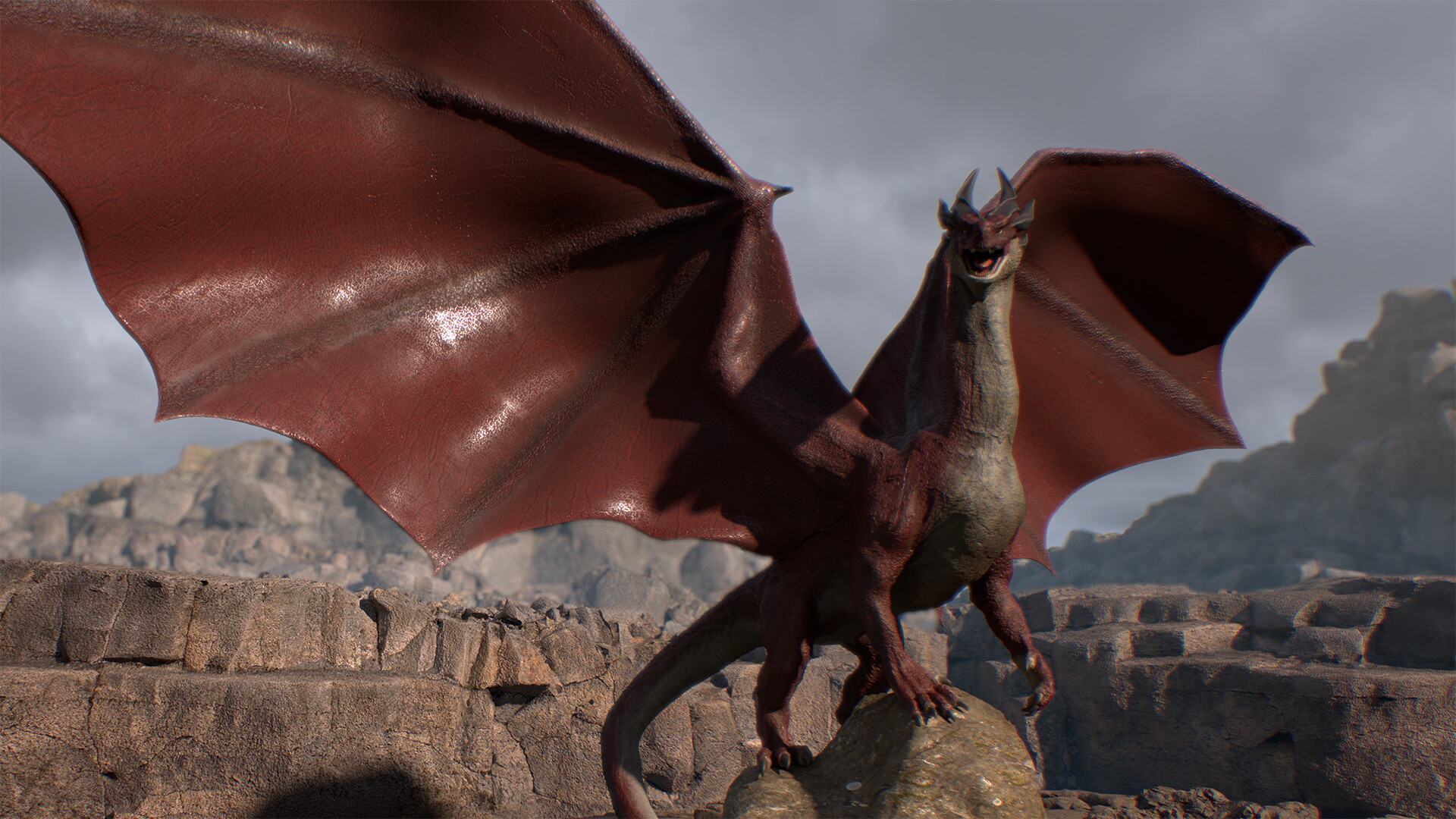 ArtStation - Western dragon Sculpture project