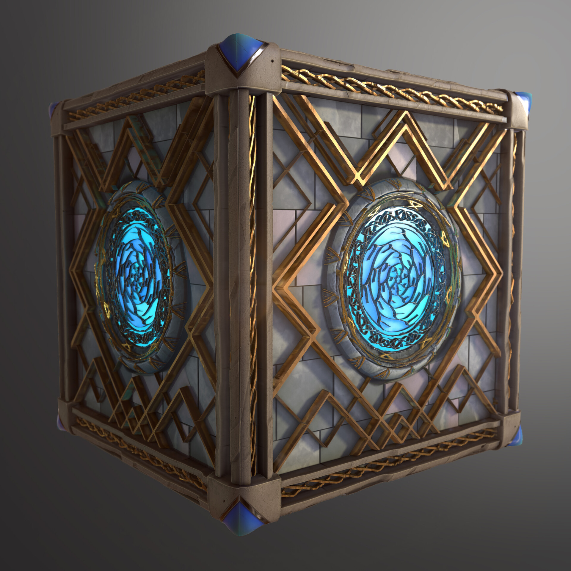 ArtStation - Stained glass Pattern