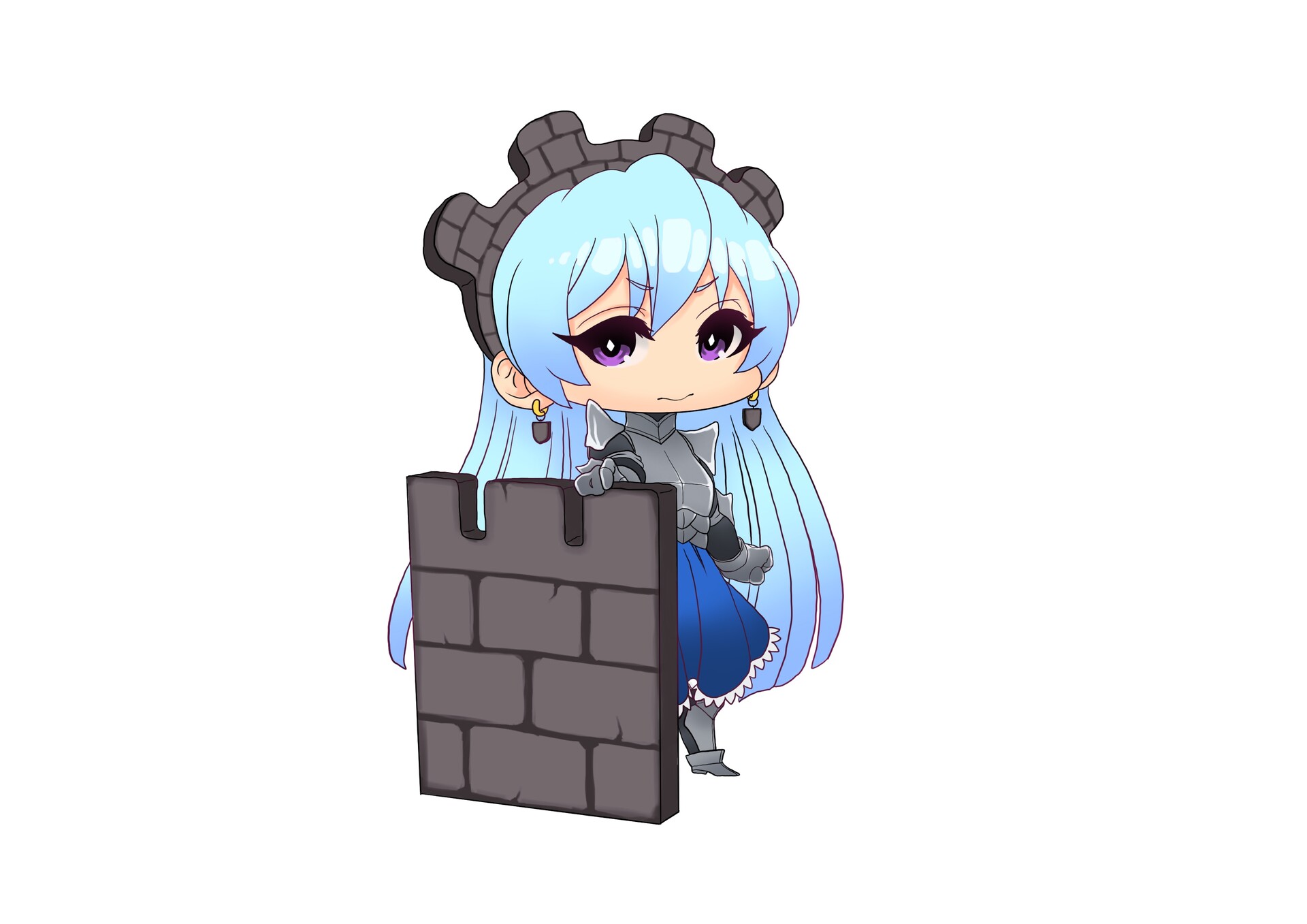 Corina-Gabriela Barbir - Povestea Sahului- Chibi chess pieces designs ...