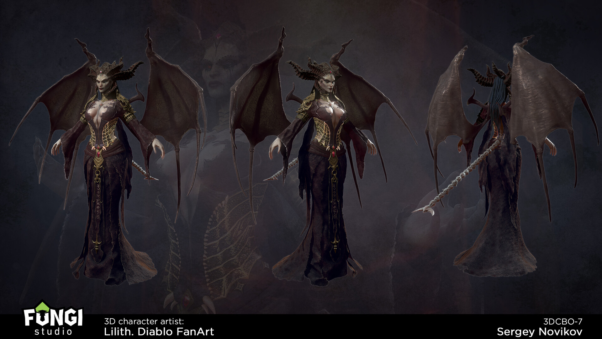 ArtStation - Lilith | Diablo FanArt