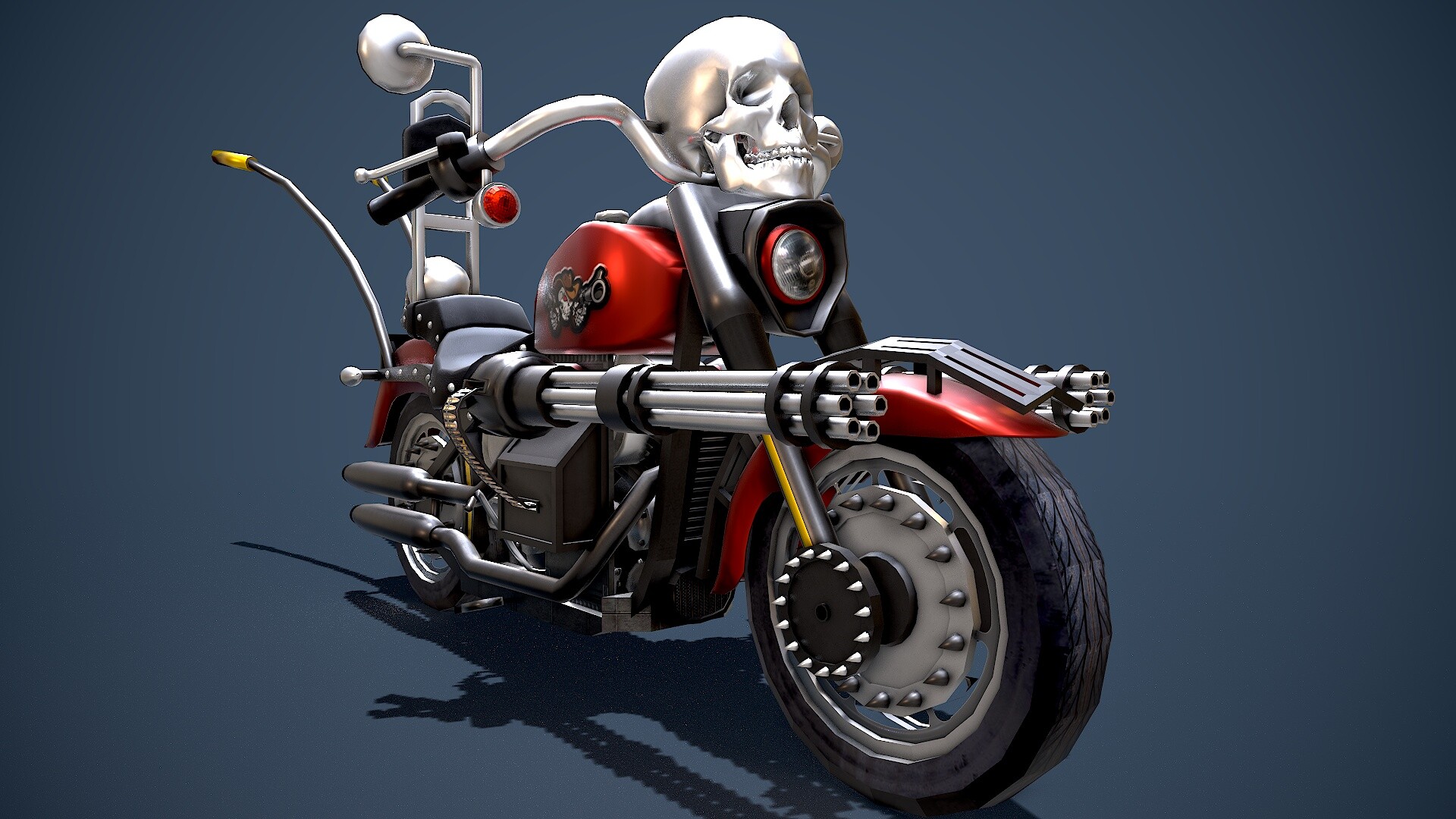 ArtStation - Warrior Bike