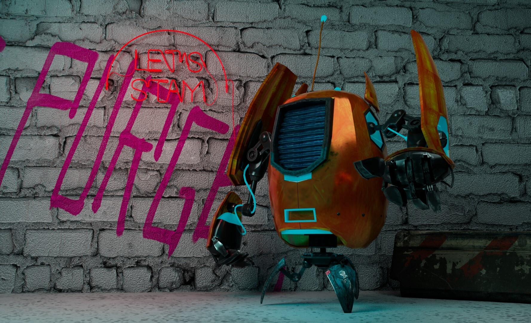 ArtStation - Robot Render