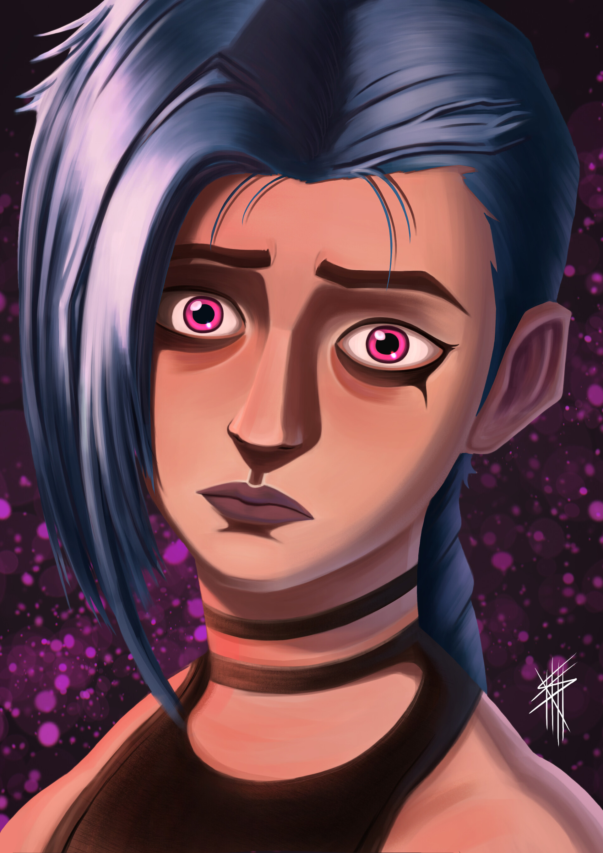 ArtStation - Loosing control (Jinx)