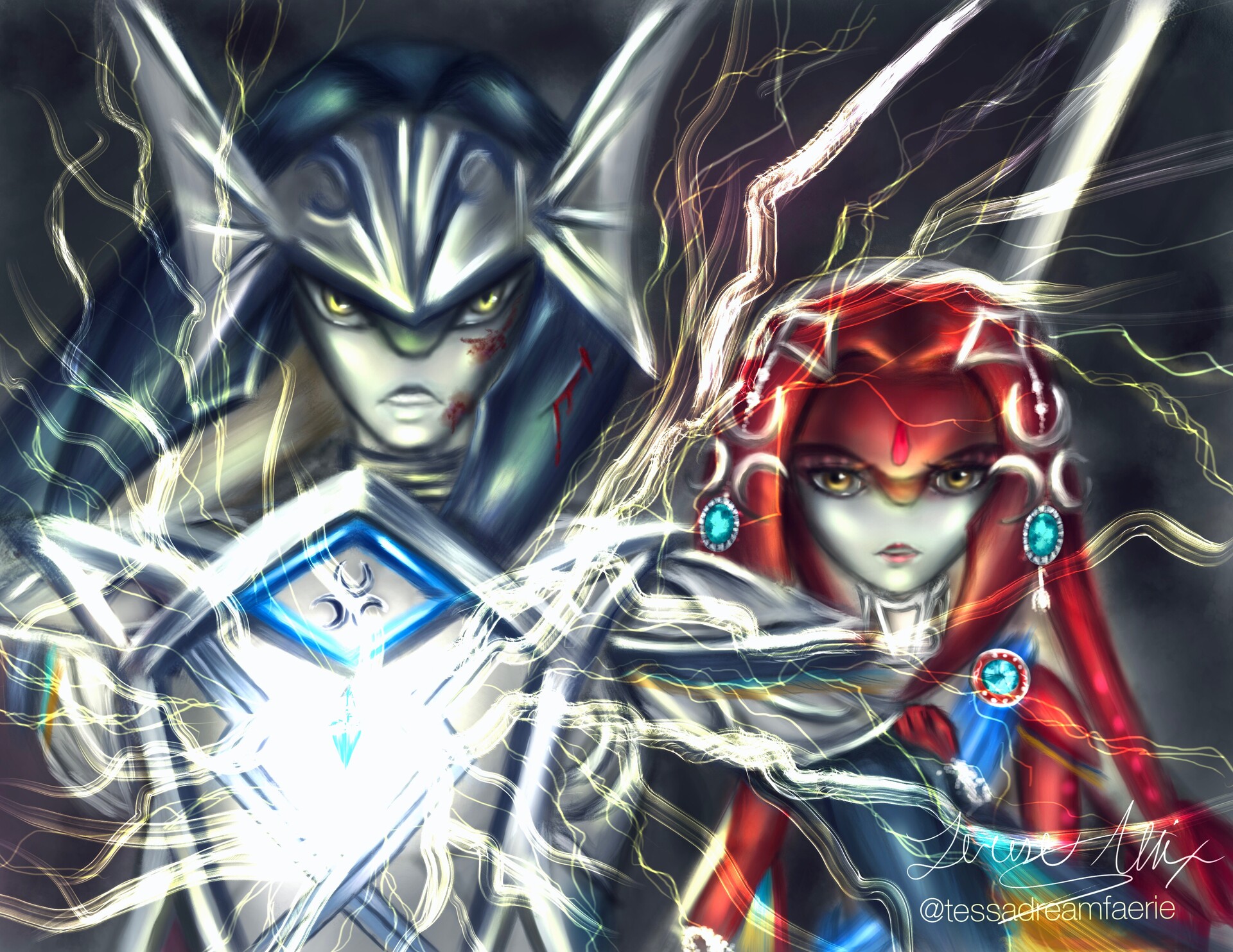 ArtStation - The Demon Sergeant and The Princess