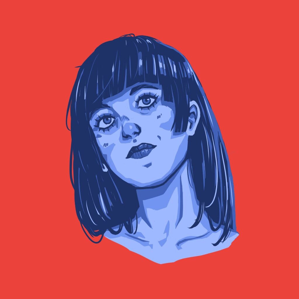 ArtStation - Blue Girl