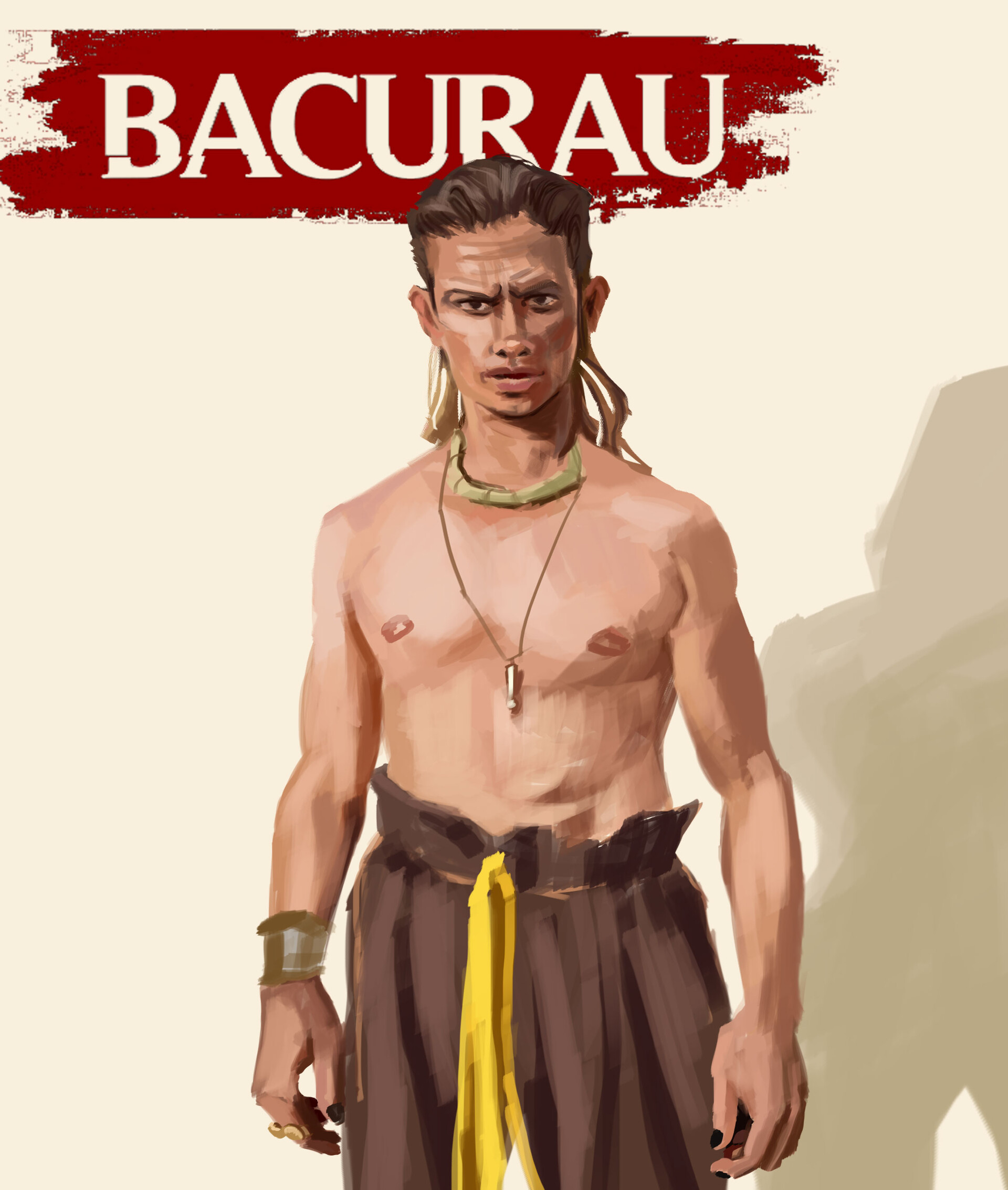 ArtStation - Lunga portrait - Bacurau Fanart