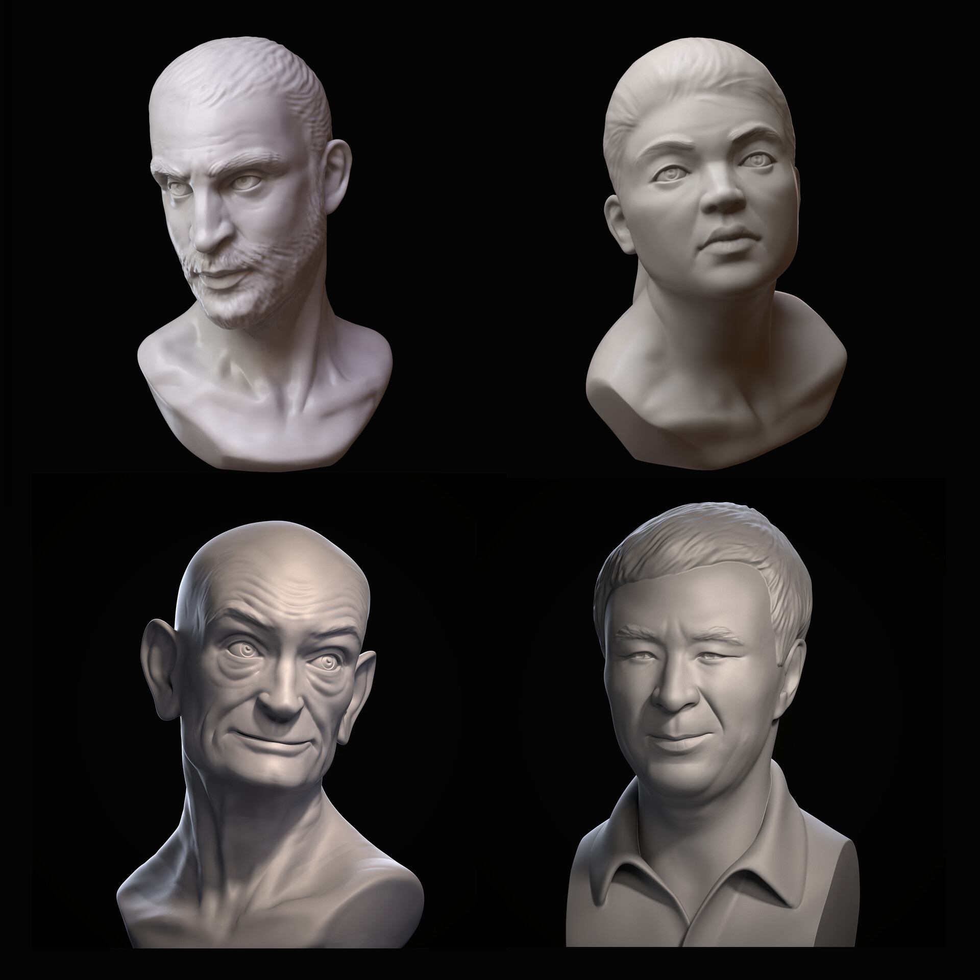 ArtStation - Busts