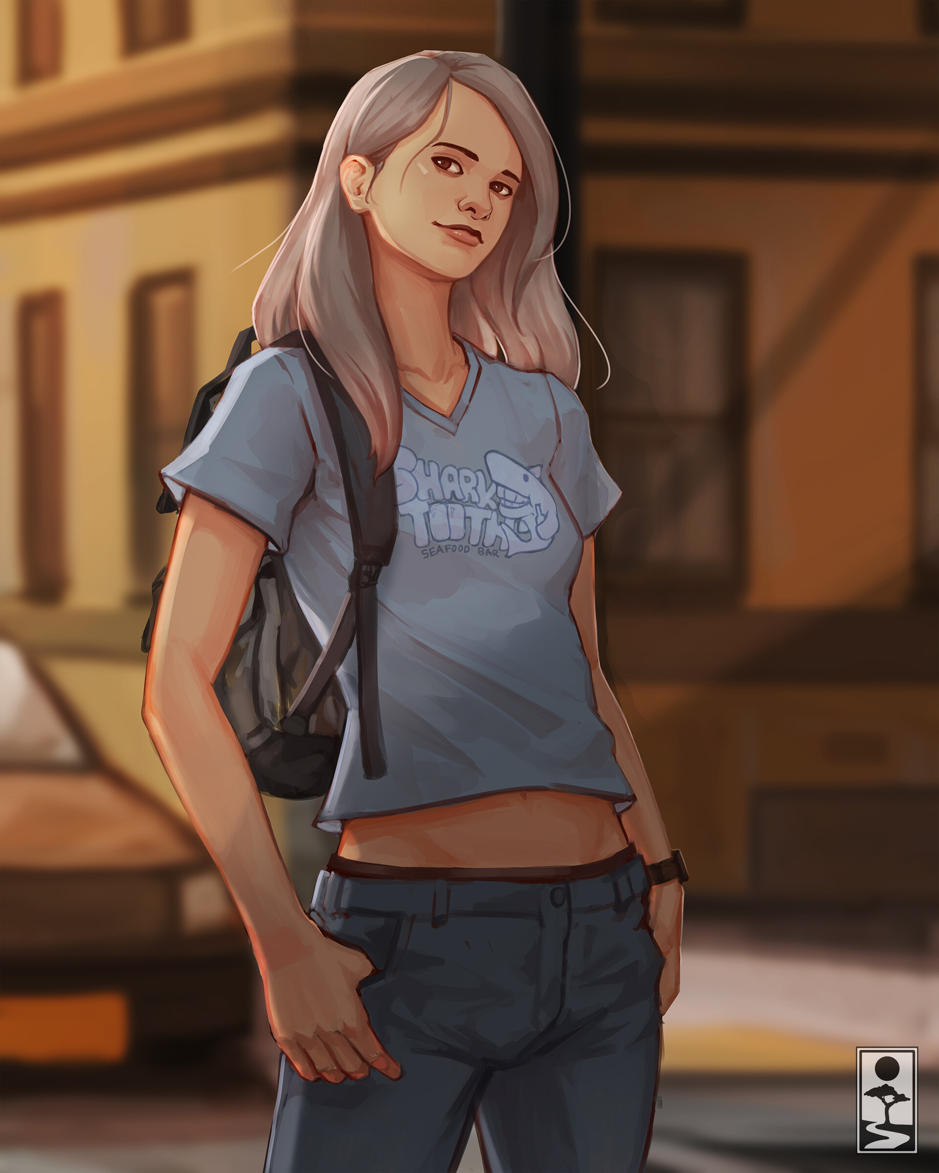 ArtStation - Shark Tooth Illustration