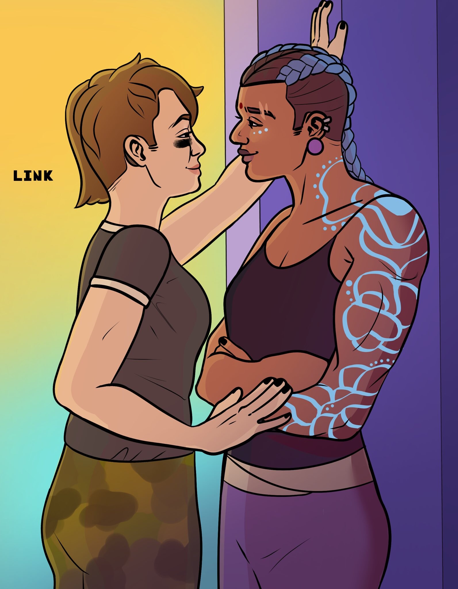 ArtStation - Moze & Amara - Borderlands 3 (Illustration)