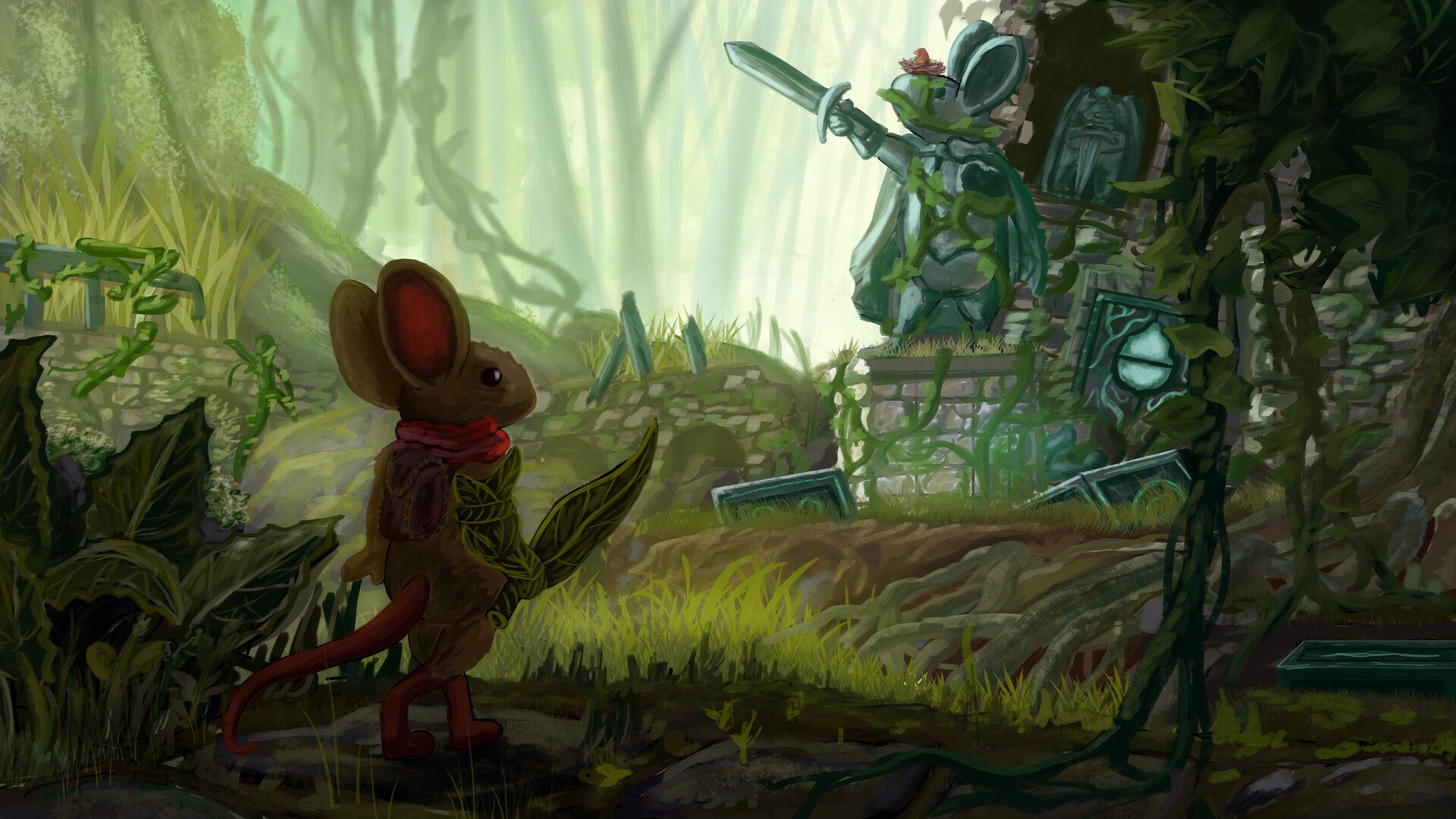 ArtStation - Moss Fanart