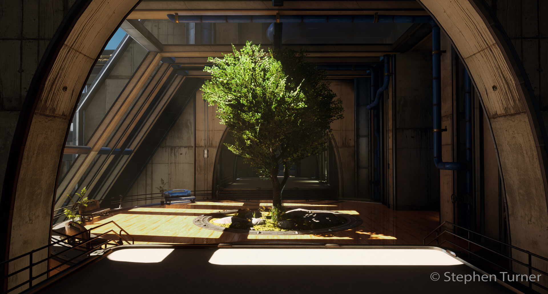 Stephen Turner Art - Highrise - Day Lighting