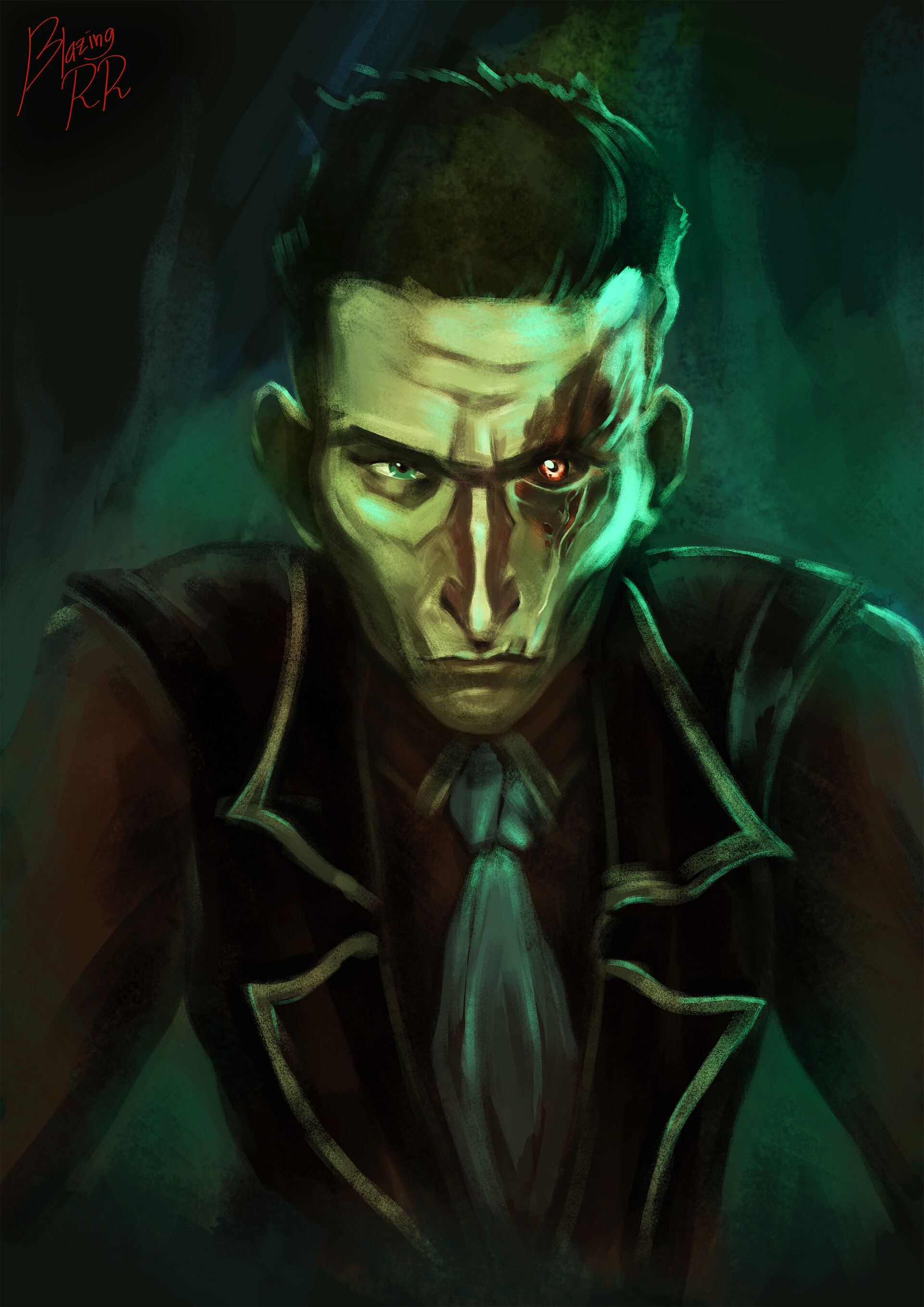 ArtStation - Silco (Arcane Fan Art)