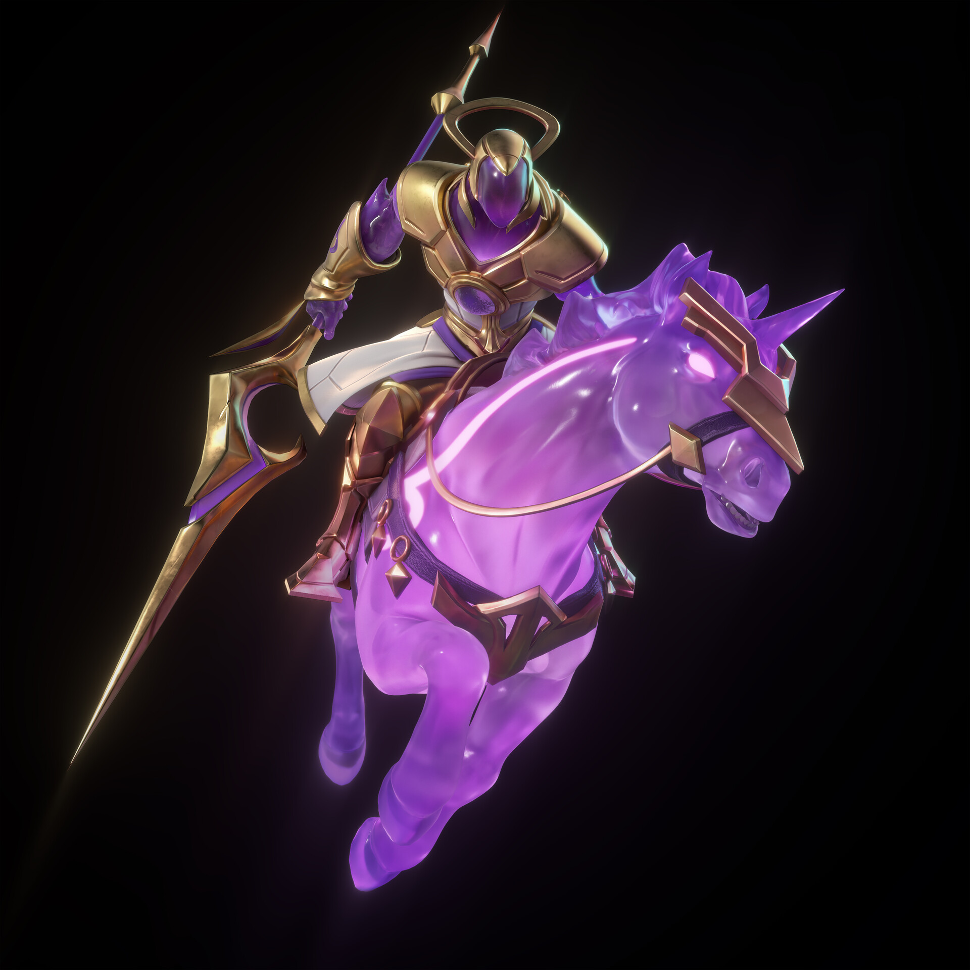 ArtStation - chess rush-Character rendering