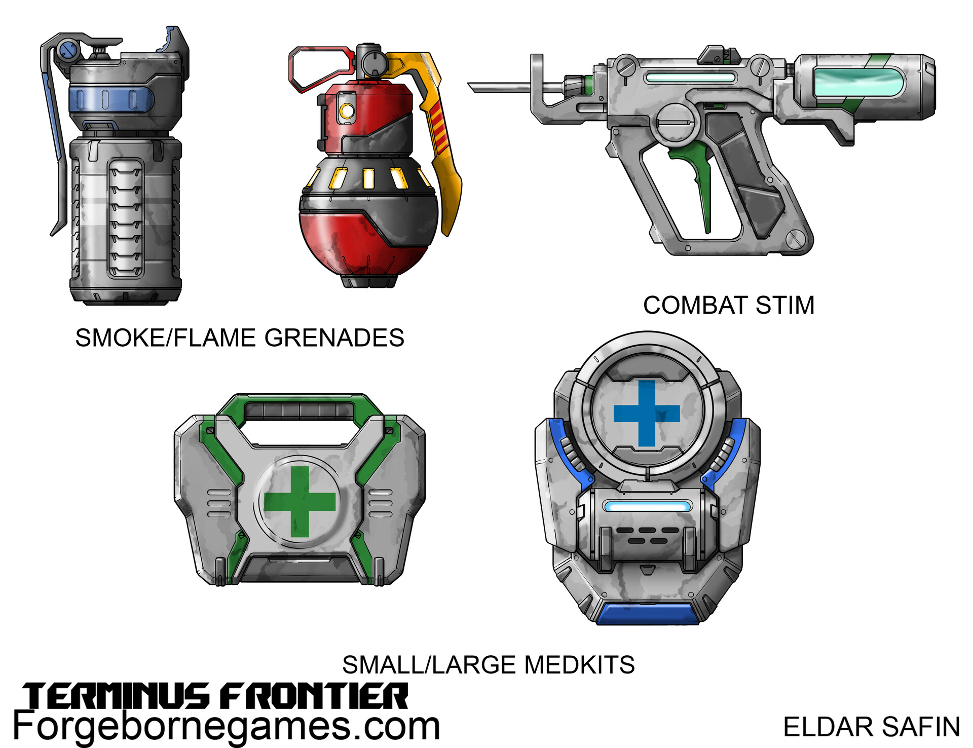 ArtStation - Terminus Frontier - Devices #1