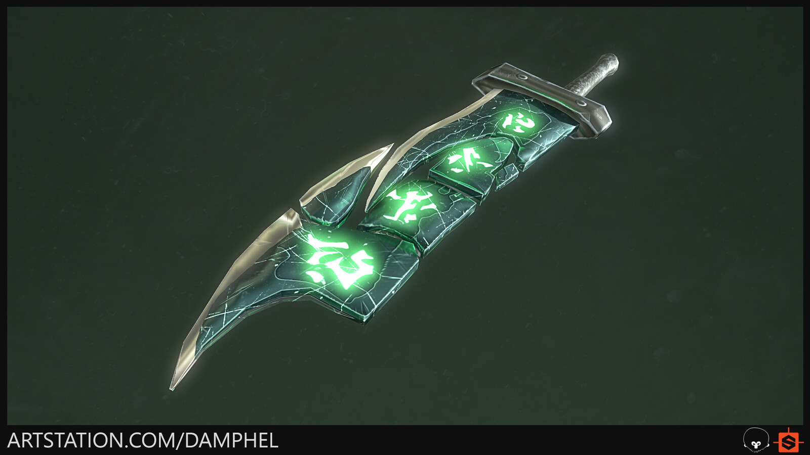 Denis Pineda - Stylized Riven, The Exile - League of Legends Fan Art