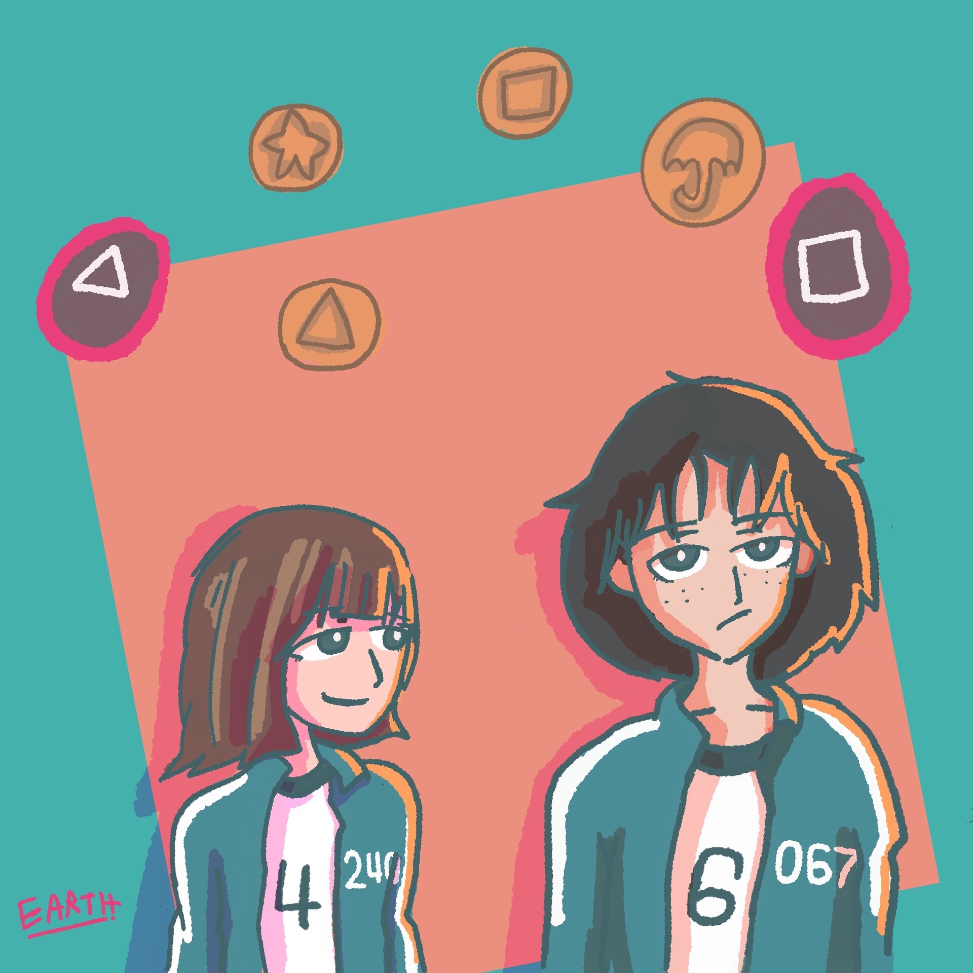 Artstation Squid Game Fanart