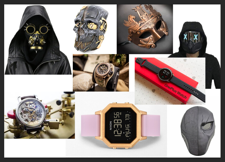 ArtStation - Clock mask 3d model