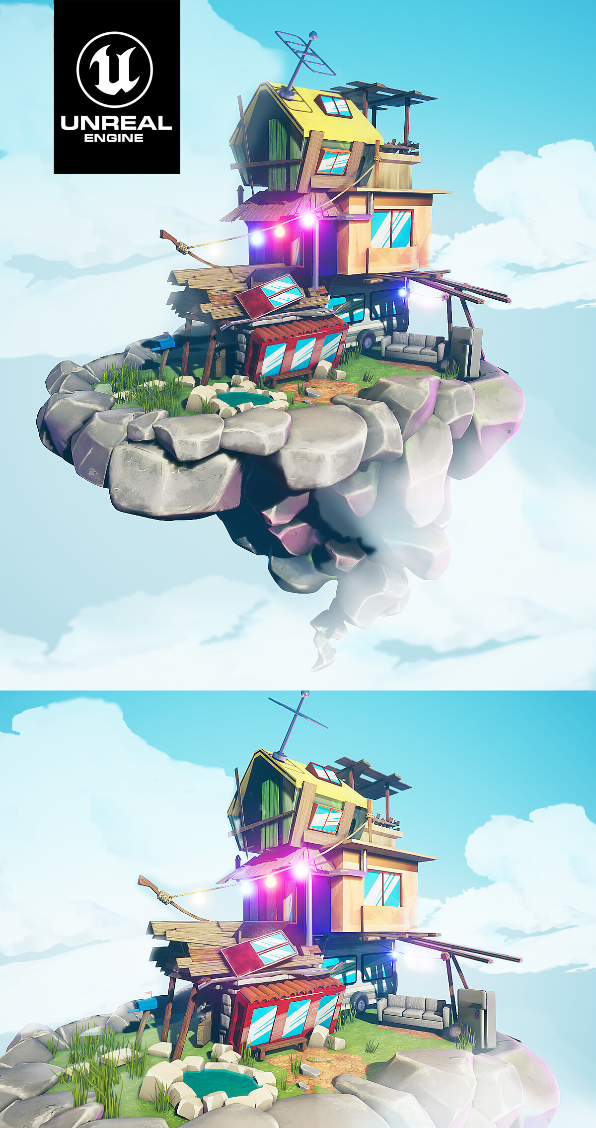 ArtStation - Unreal Proyect and concept design