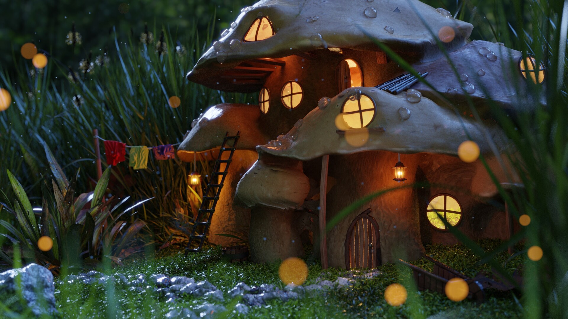 ArtStation - Mushroom House