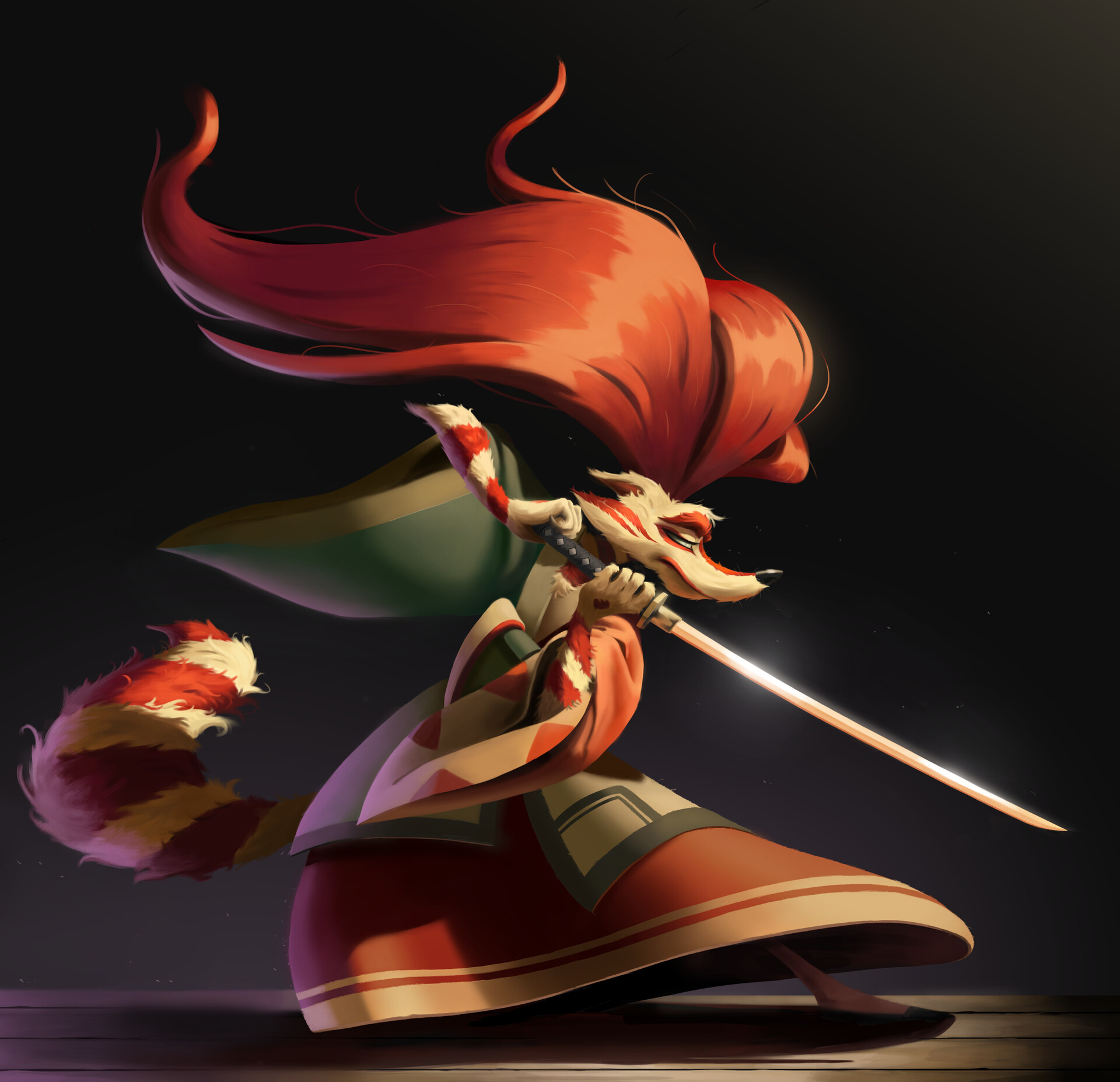 ArtStation - Kabuki Fox