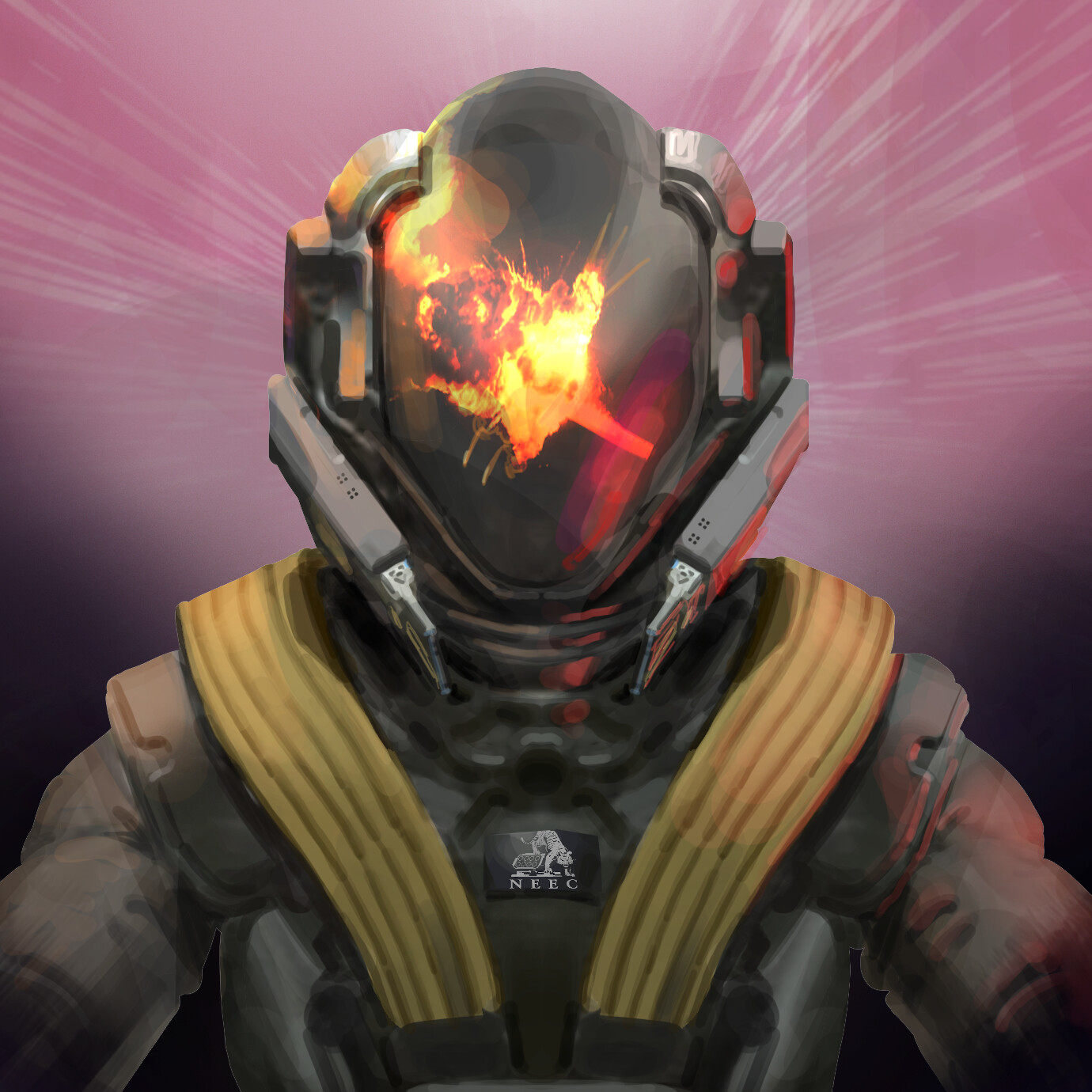 ArtStation - Space ship captain portraits, Preslion