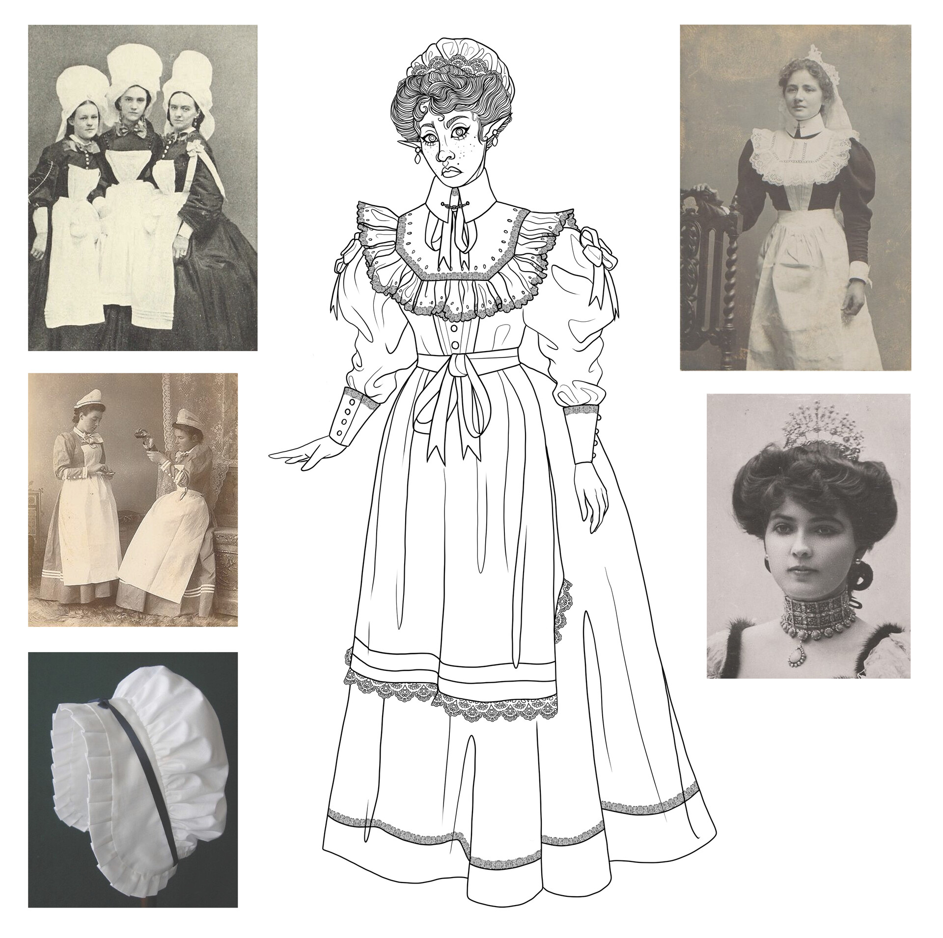 ArtStation - Character concept; The Maid