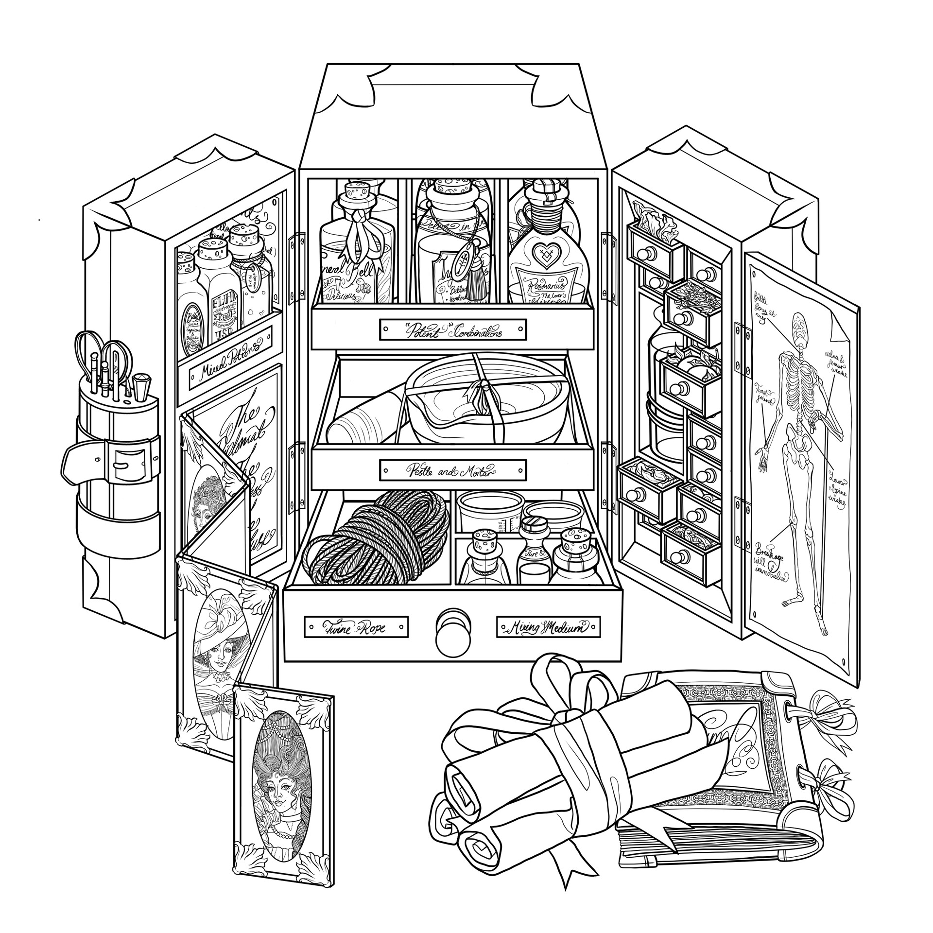ArtStation - The Merchant Weapon; The Case