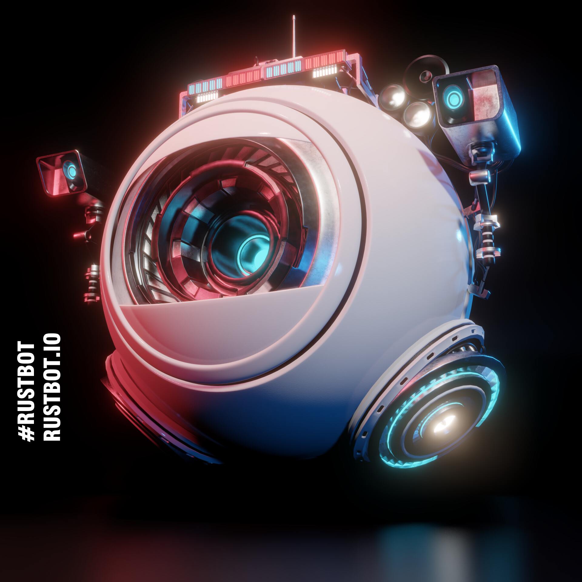 ArtStation - RustBot NFT Project (1st Generation)