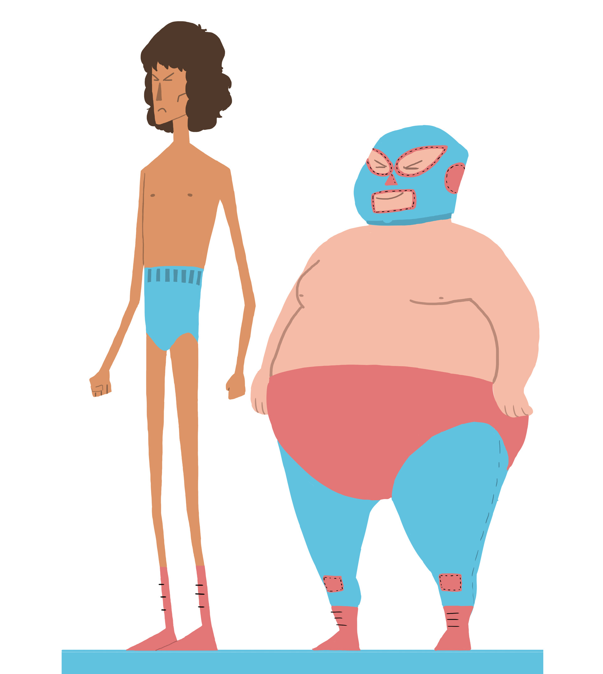Nacho Libre Cartoon