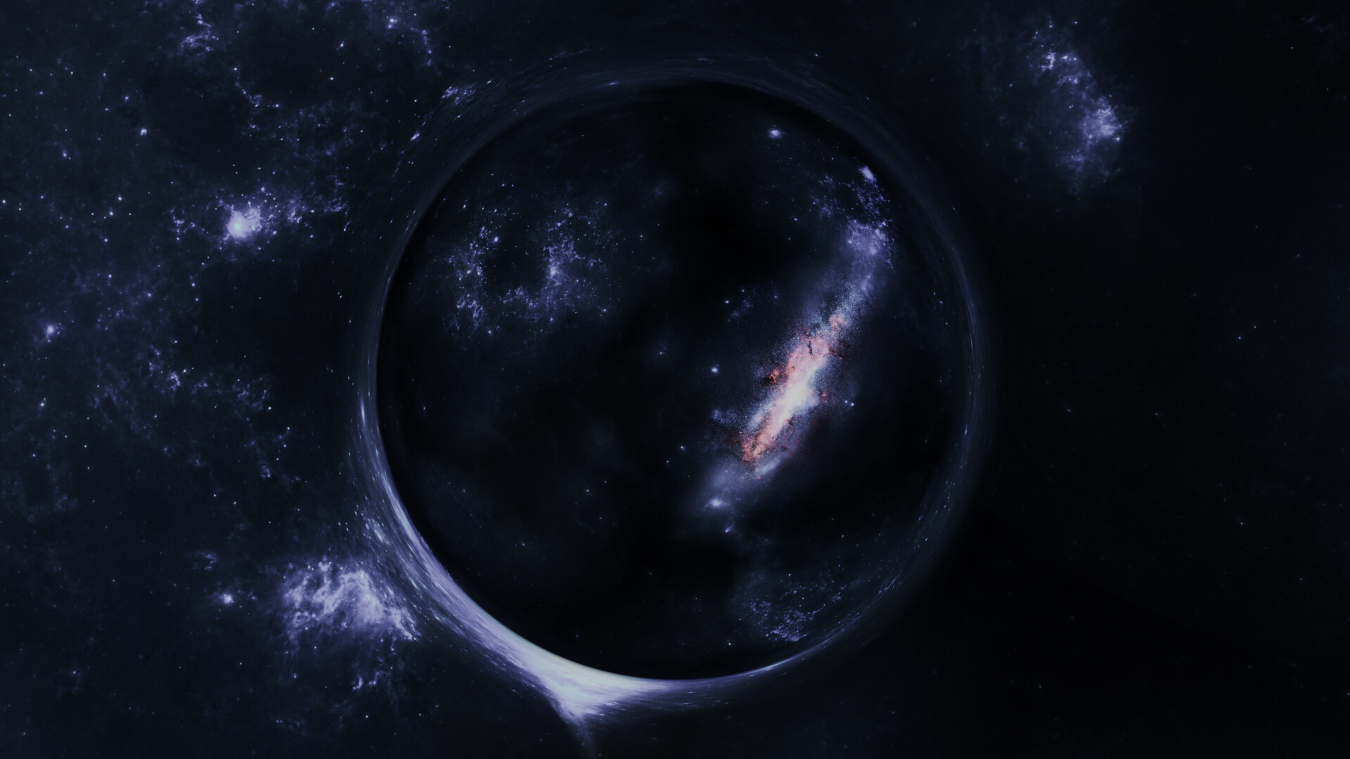 ArtStation - The Einstein-Rosen Bridge