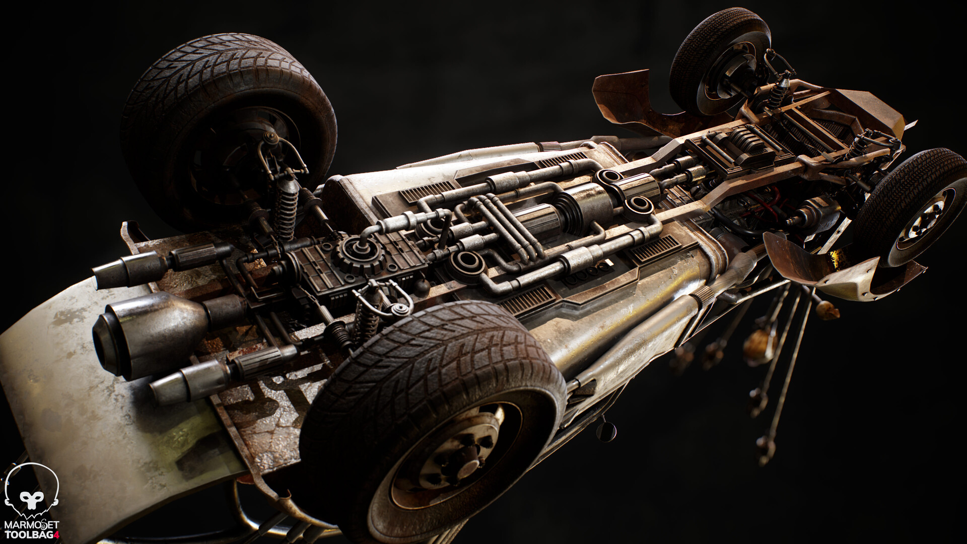 Sanjay Szio - Mad Max Car - Nux(Car) Fanart