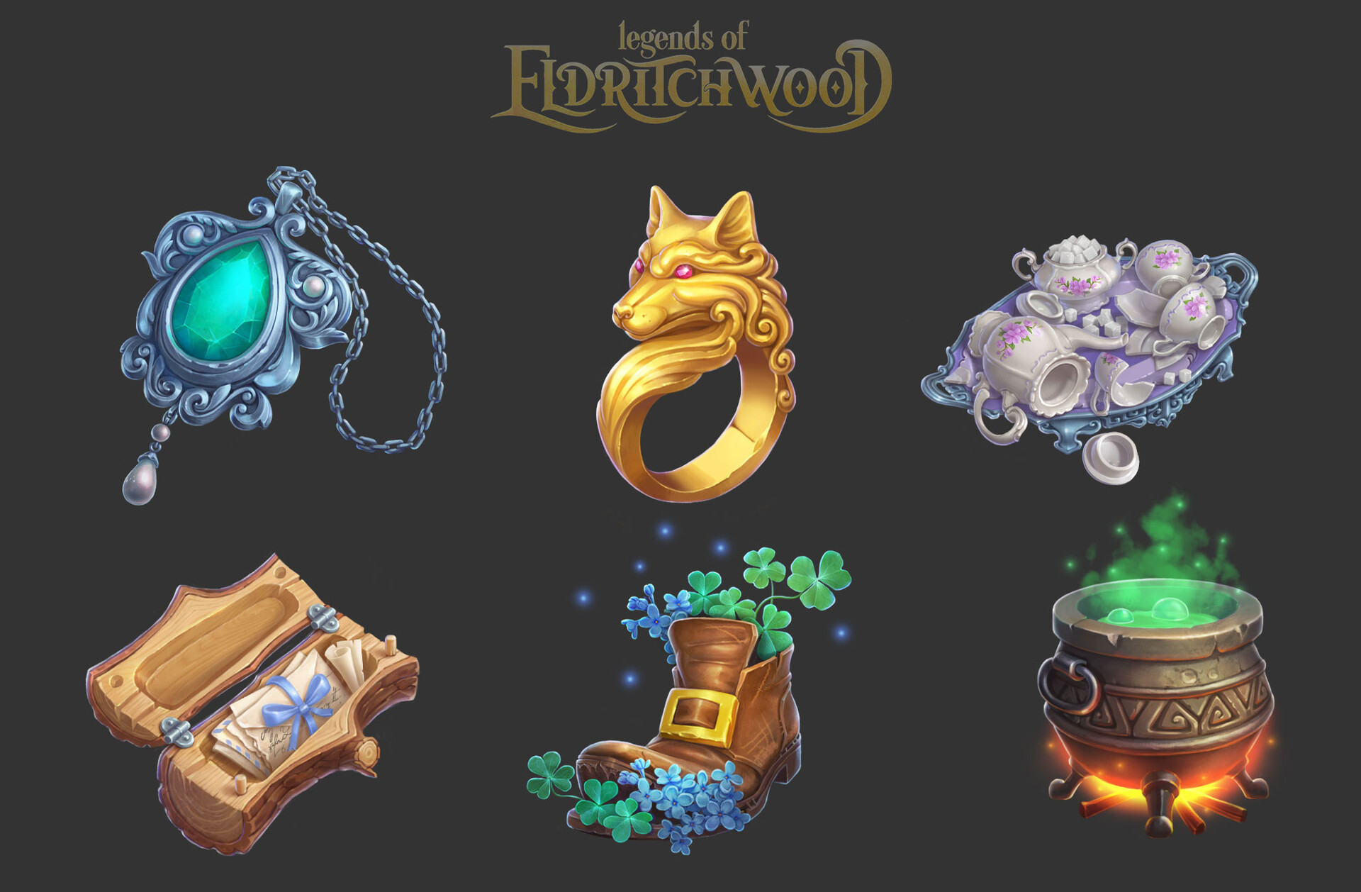 ArtStation - Some objects from Eldritchwood